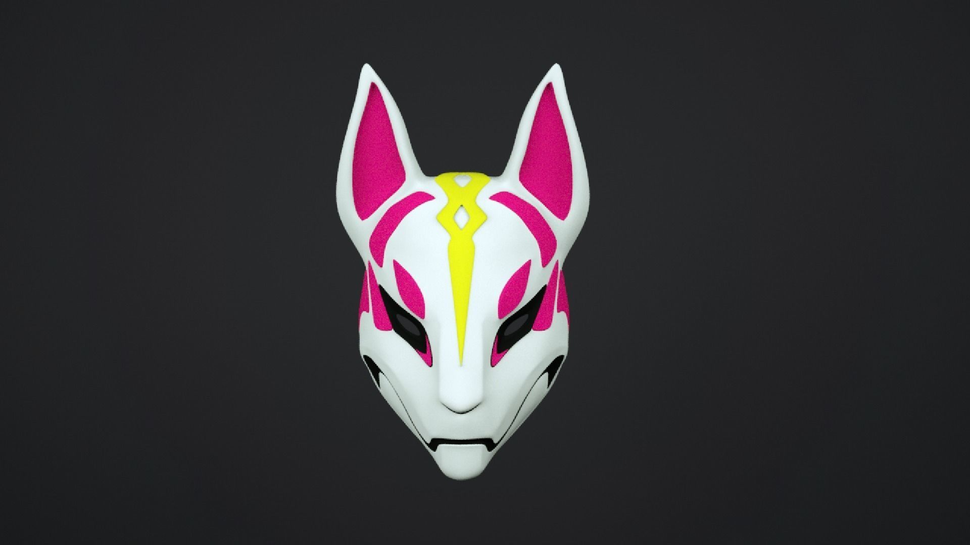 Fox mask 3D model | CGTrader