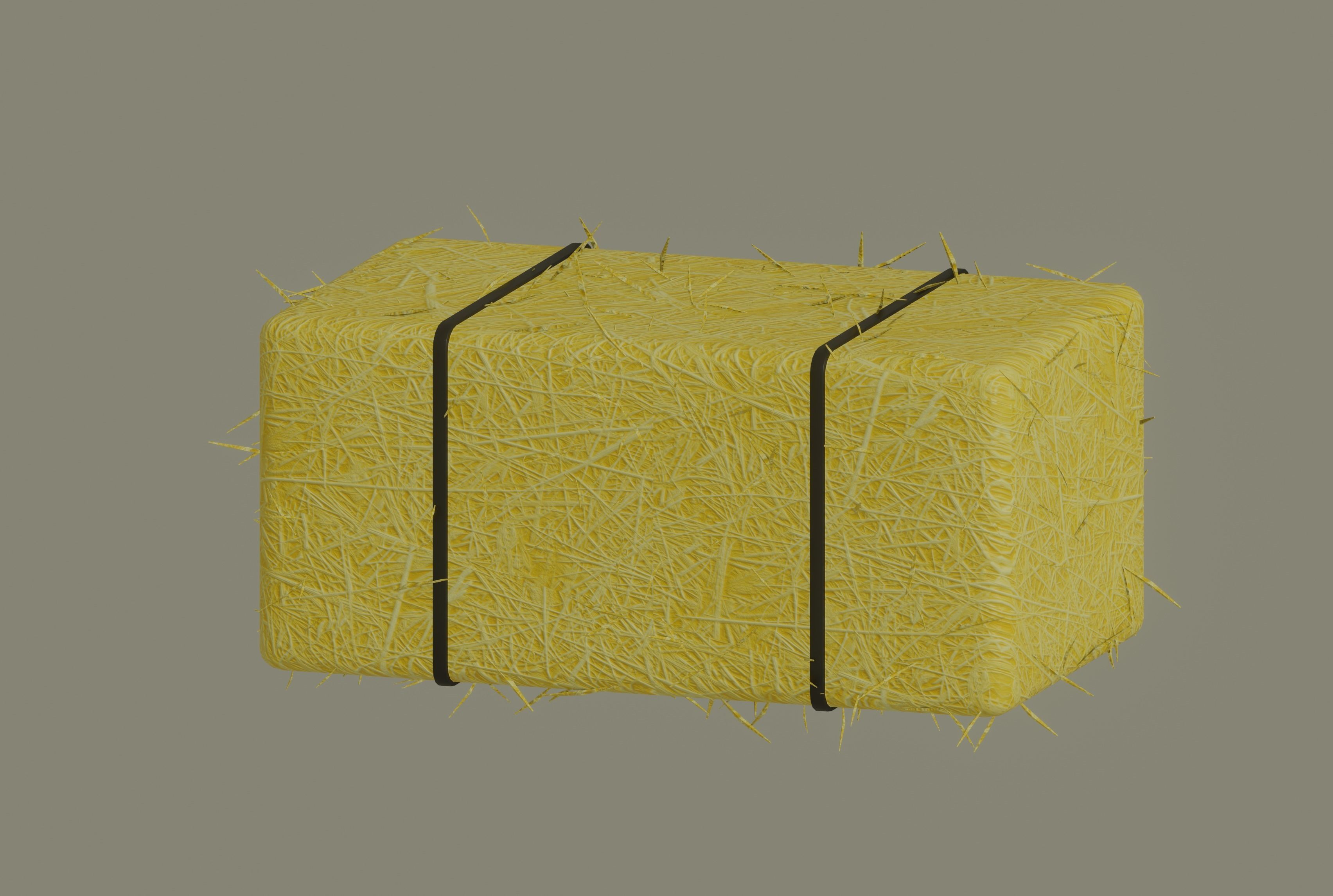 Hay Block 3D model | CGTrader