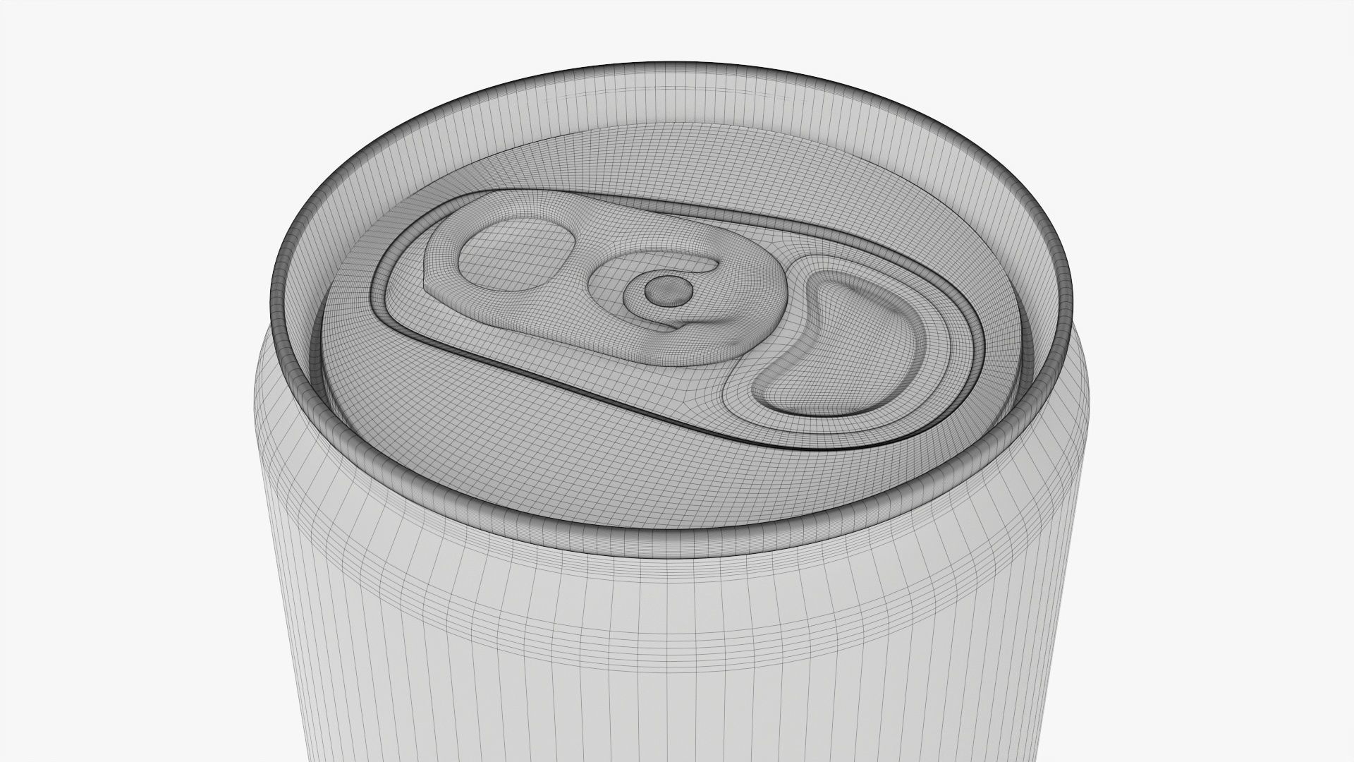 Beverage can sleek 355 ml 12 oz 3D model | CGTrader