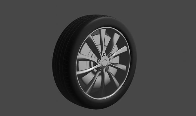 Car Wheel 3D model | CGTrader