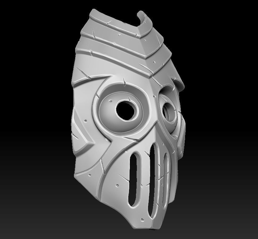 Lava mask 3d print 3D model 3D printable | CGTrader