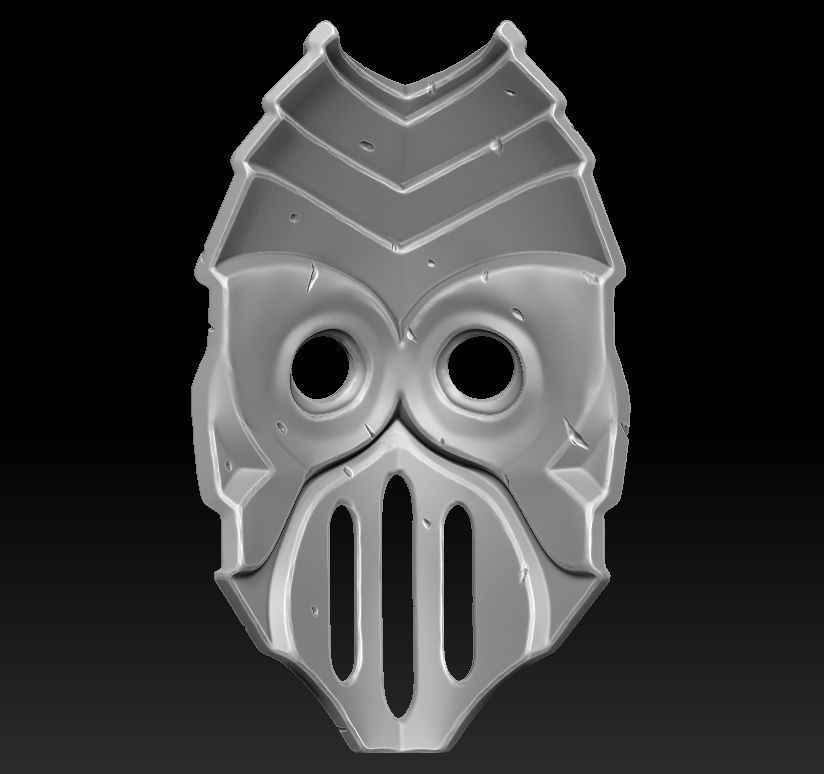 Lava mask 3d print 3D model 3D printable | CGTrader