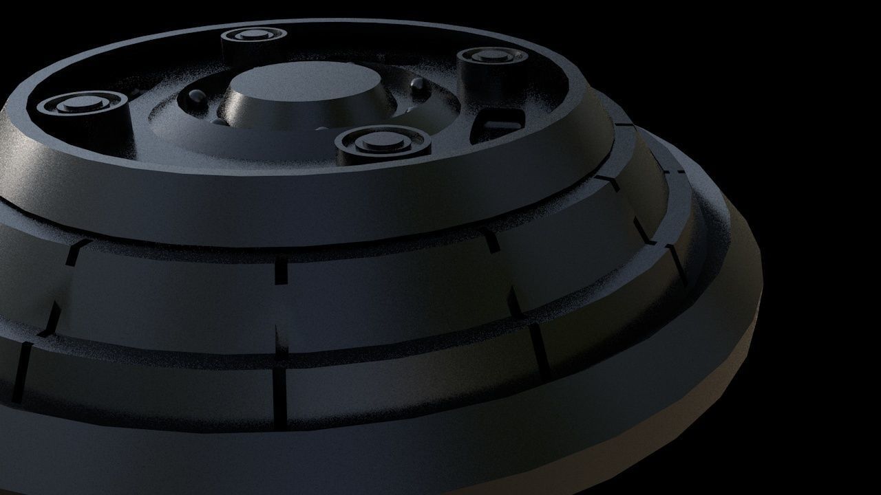 sci fi object 3D model | CGTrader
