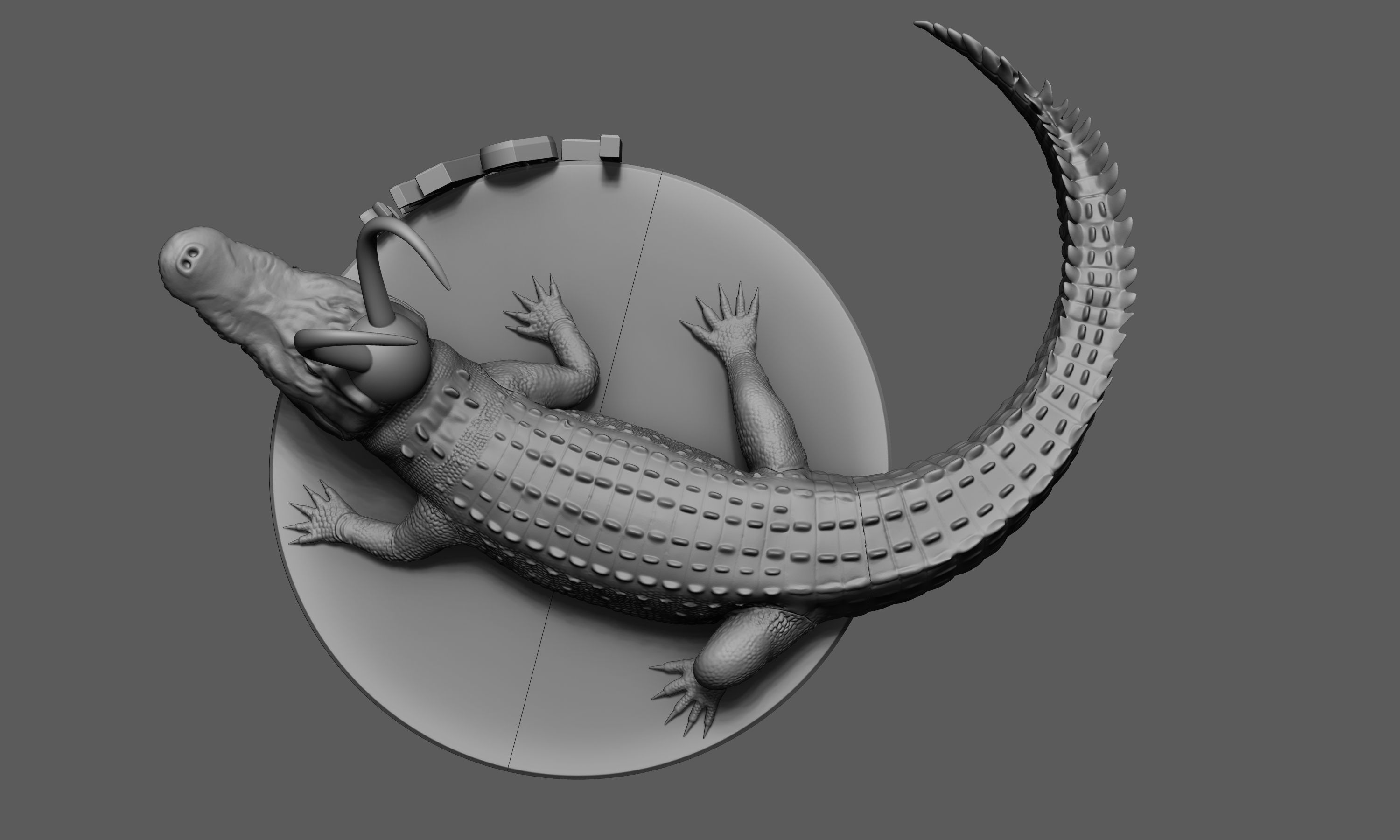 CROCODILE LOKI VARIANT 3D model 3D printable | CGTrader