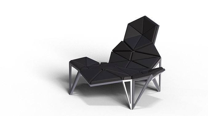 3D model Sci Fi Chair VR / AR / low-poly | CGTrader