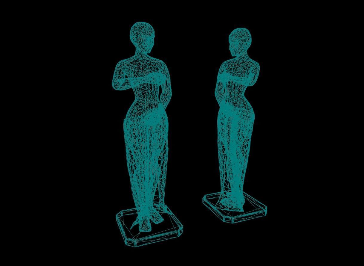 3D model Greek Statue Stylized 03 VR / AR / low-poly | CGTrader