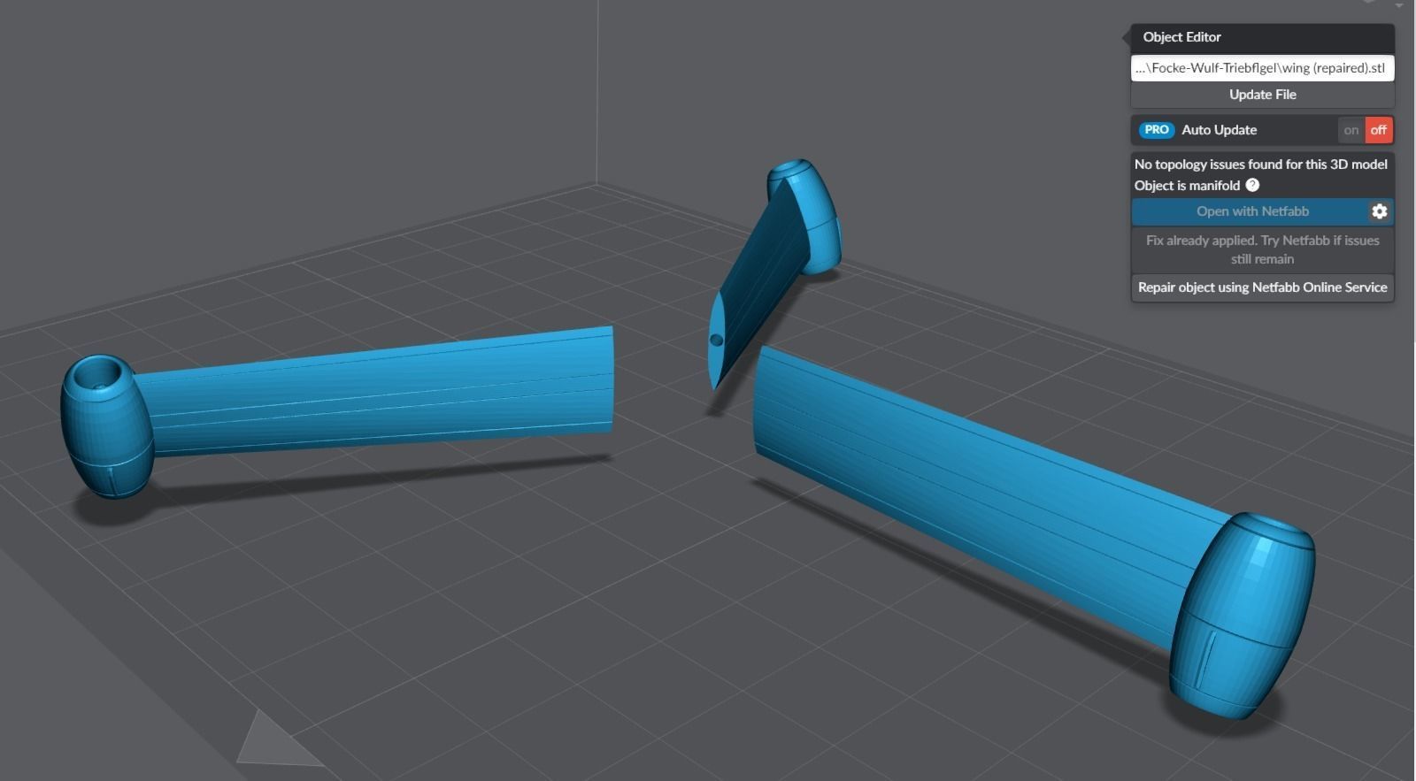 Thrust Wing hunter Scale Model 3D model 3D printable | CGTrader