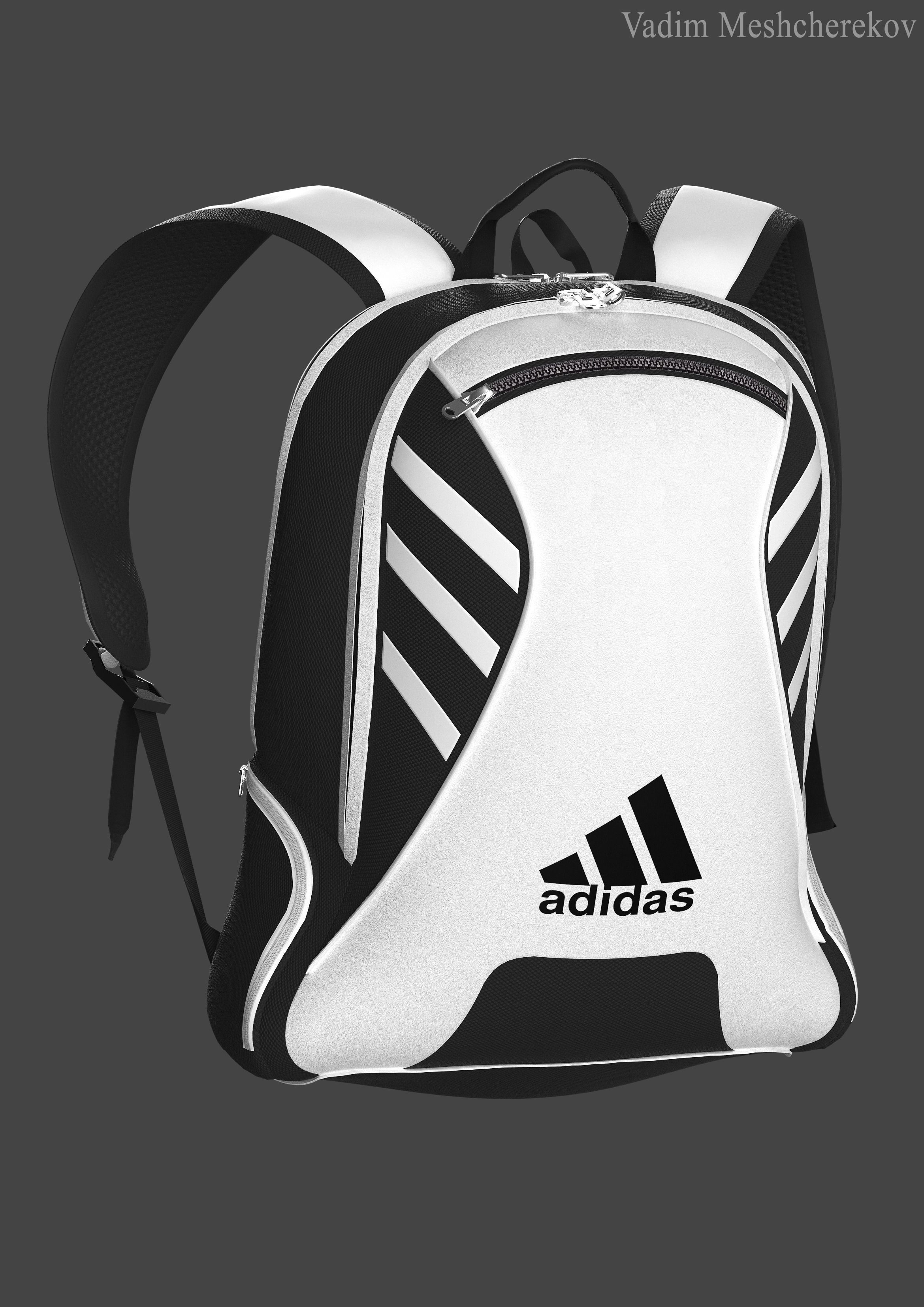 Backpack 1 Marvelous Designer project 3D model | CGTrader