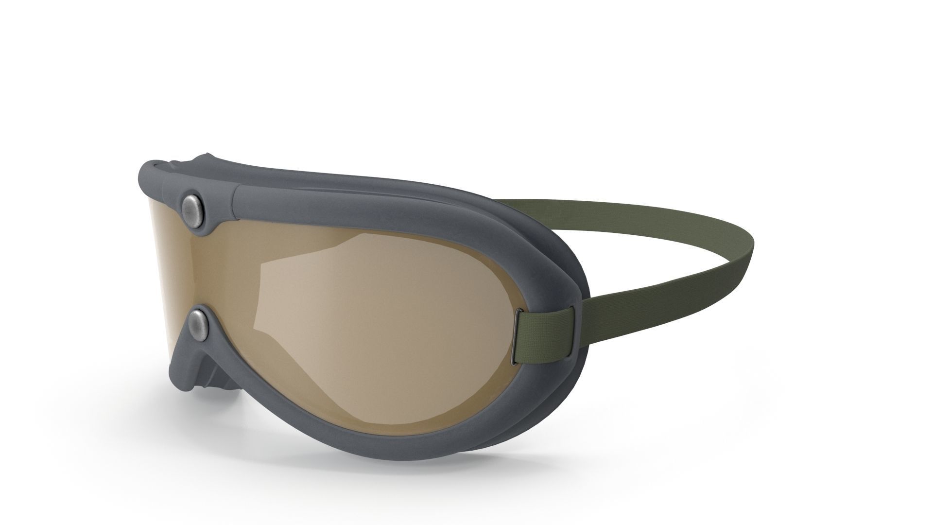 3D model Vintage Military Goggles VR / AR / low-poly | CGTrader
