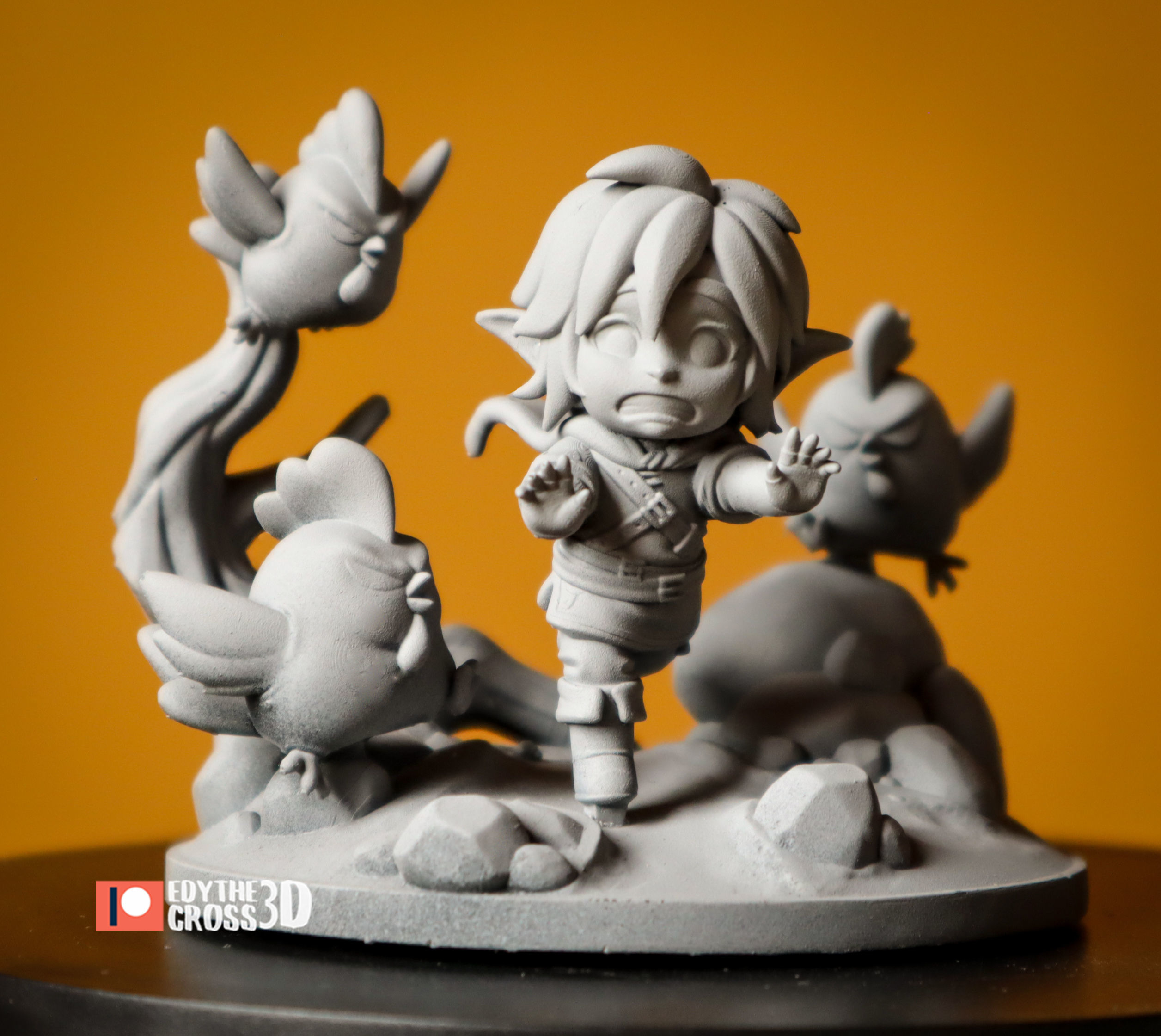 Link - Zelda Breath of the Wild 3D model 3D printable | CGTrader