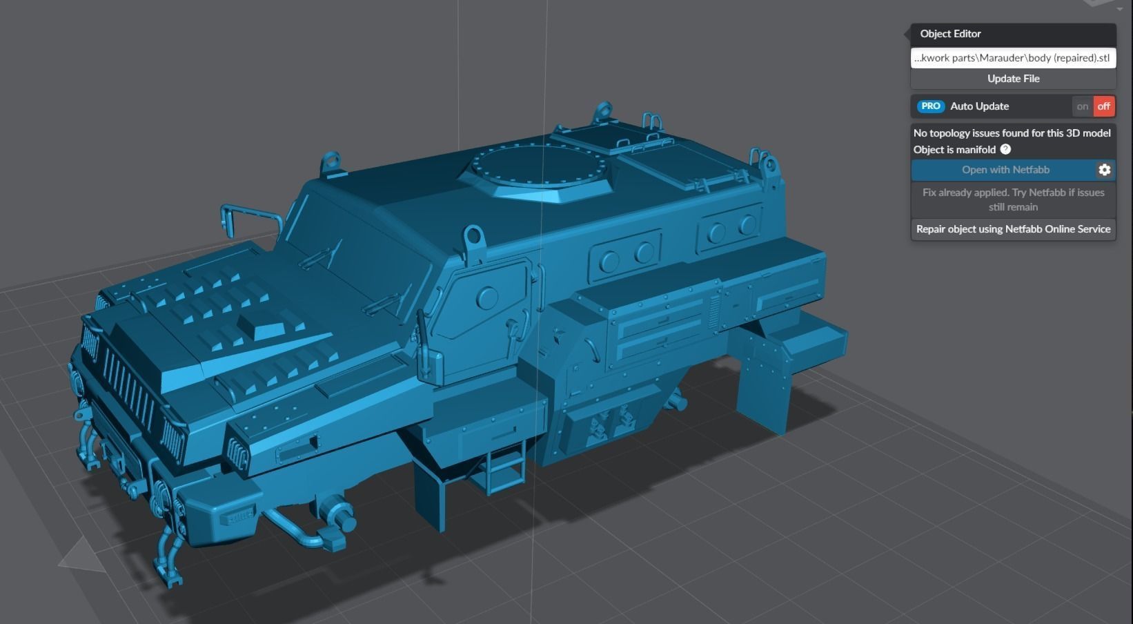 Paramount Marauder Scale model 3D model 3D printable | CGTrader