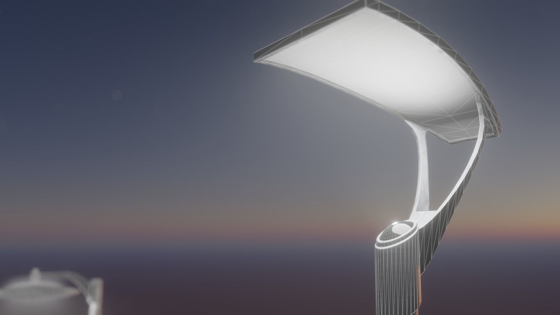 3D model Modern Streetlamps Collection VR / AR / low-poly | CGTrader