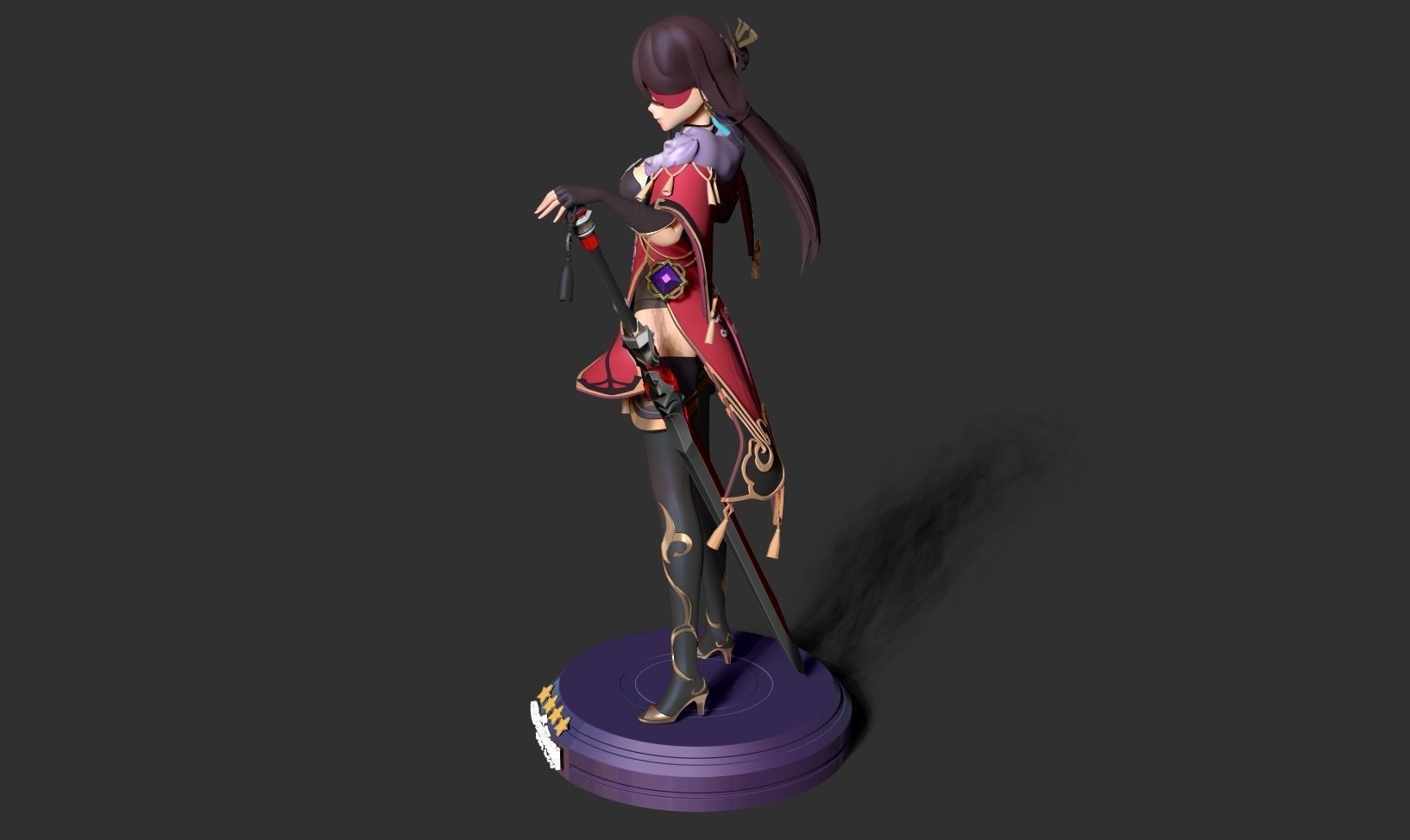 Beidou - Genshin Impact 3D model 3D printable | CGTrader