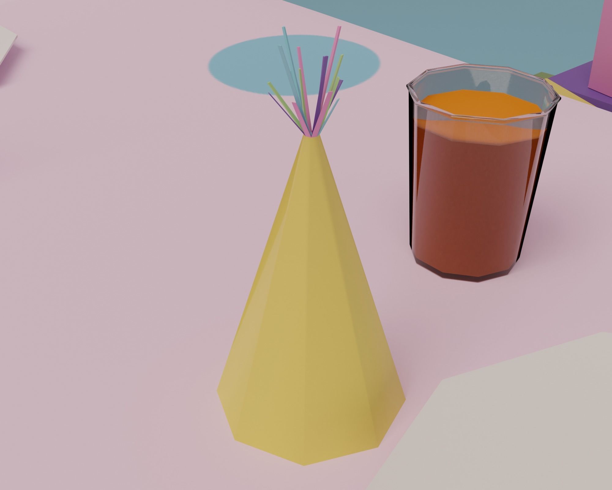 3D model Birthday party VR / AR / low-poly | CGTrader