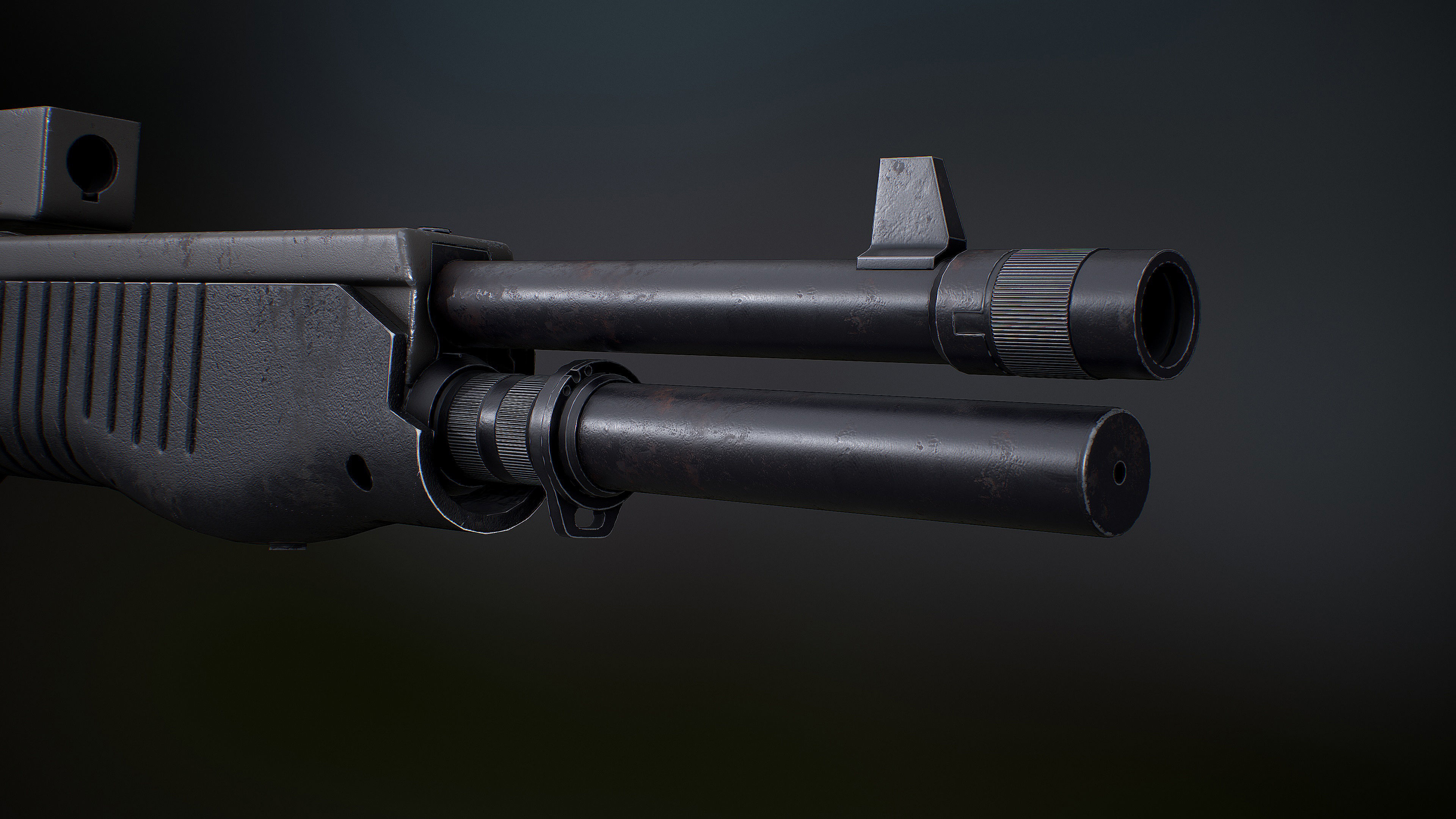 3D model FRANCHI SPAS12 VR / AR / low-poly | CGTrader