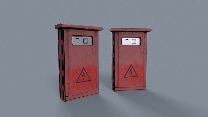Electrical Box free 3D model | CGTrader