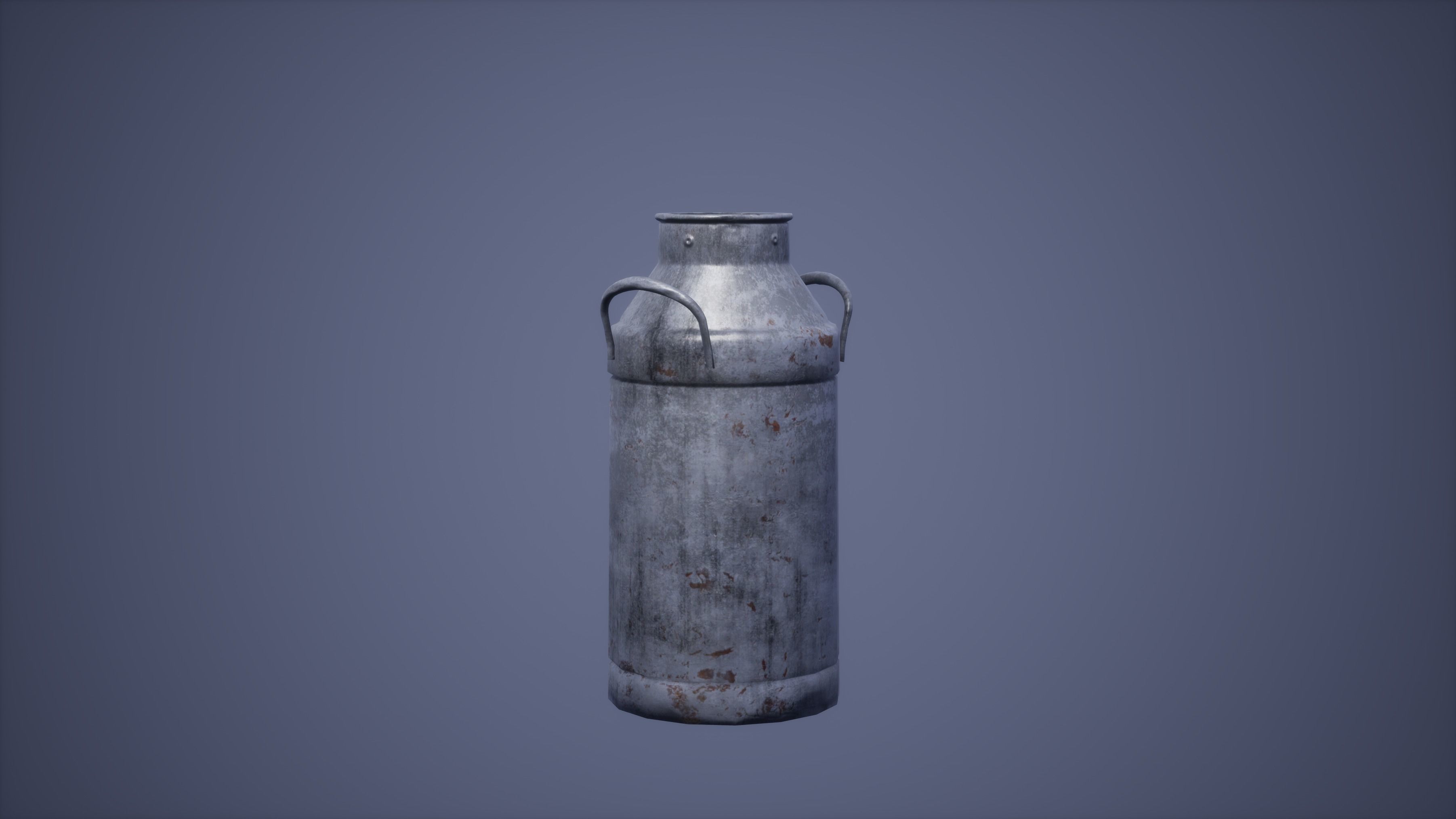 3D model Metal Bucket Set Low Poly Game Ready VR / AR / low-poly | CGTrader