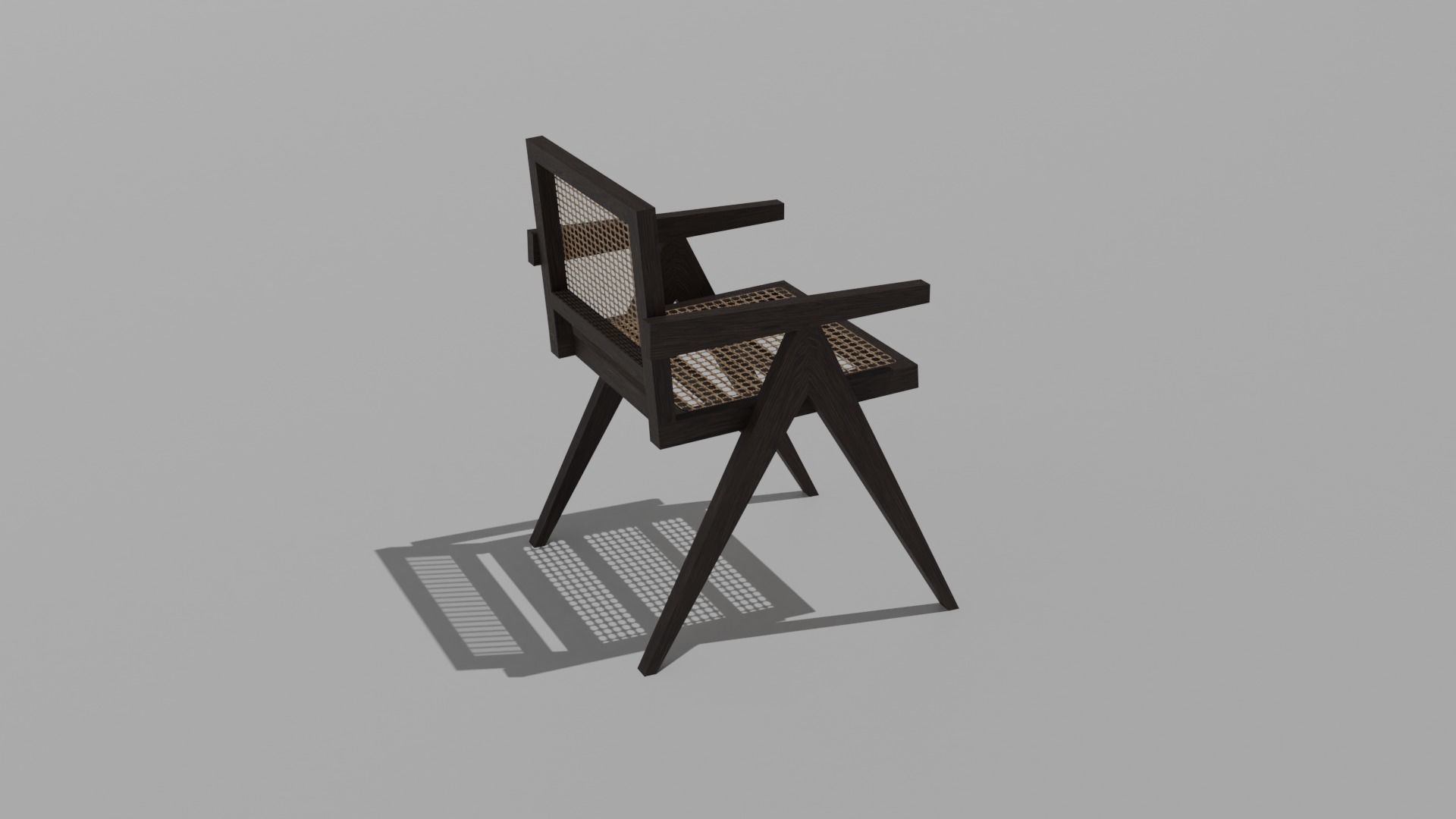 Chair designed by Pierre Jeanneret 3D model | CGTrader