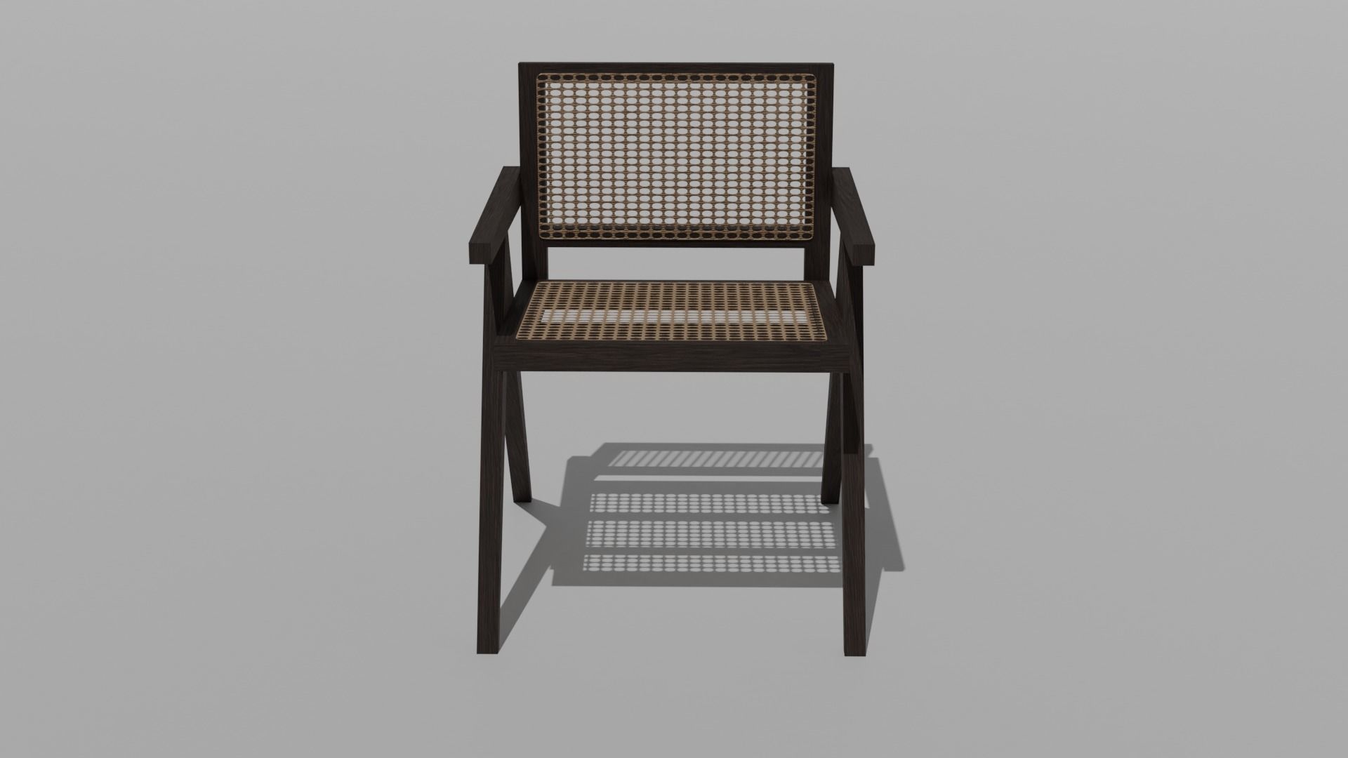 Chair designed by Pierre Jeanneret 3D model | CGTrader