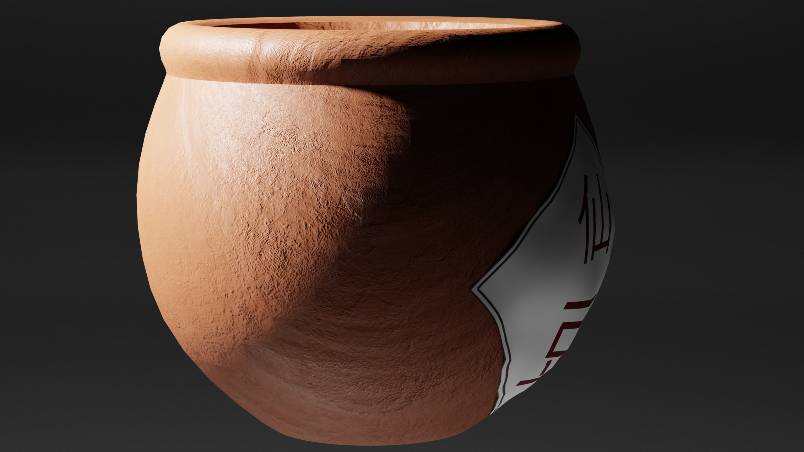 Senzu Beans With Pot 3D model | CGTrader