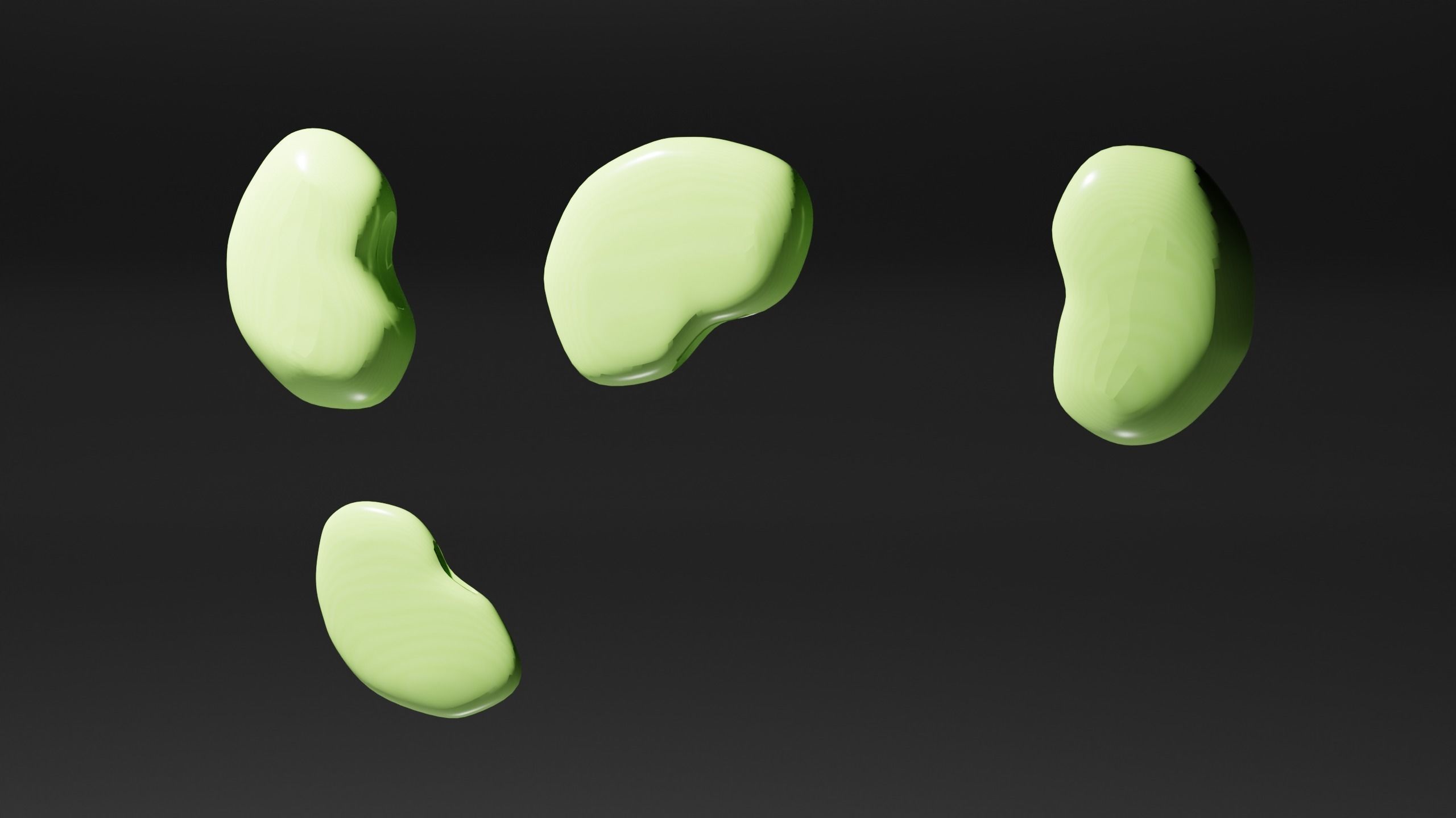 Senzu Beans With Pot 3D model | CGTrader