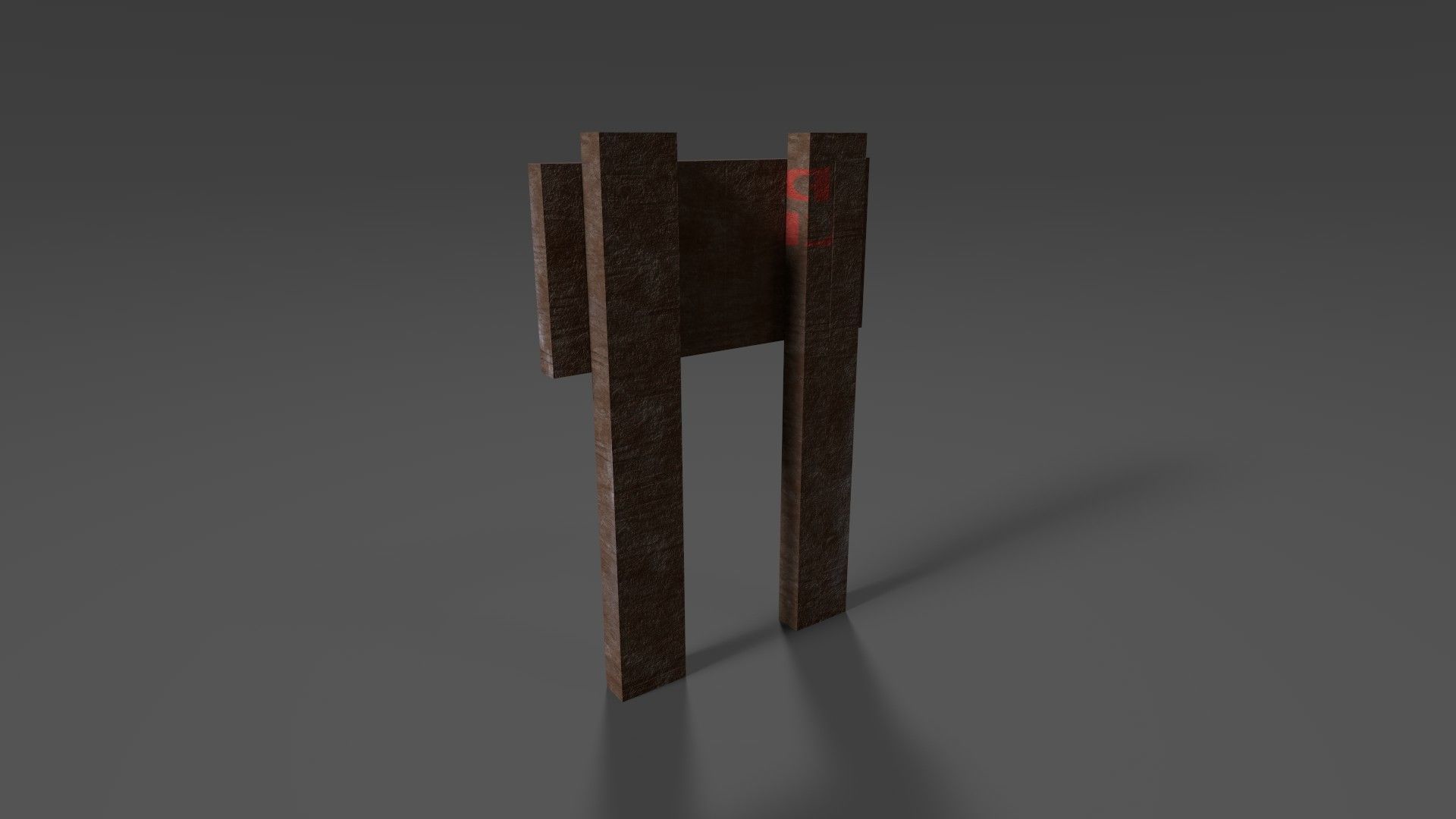 Old Sign - Low Poly free VR / AR / low-poly 3D model | CGTrader