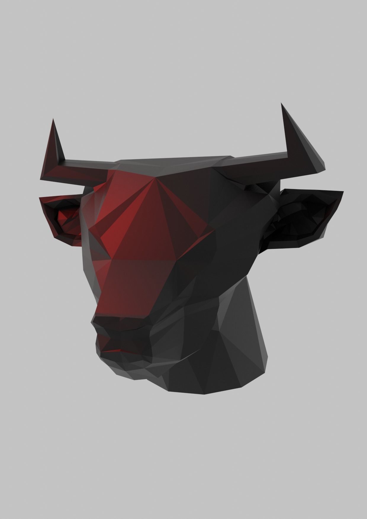 3D model Taurus head VR / AR / low-poly | CGTrader