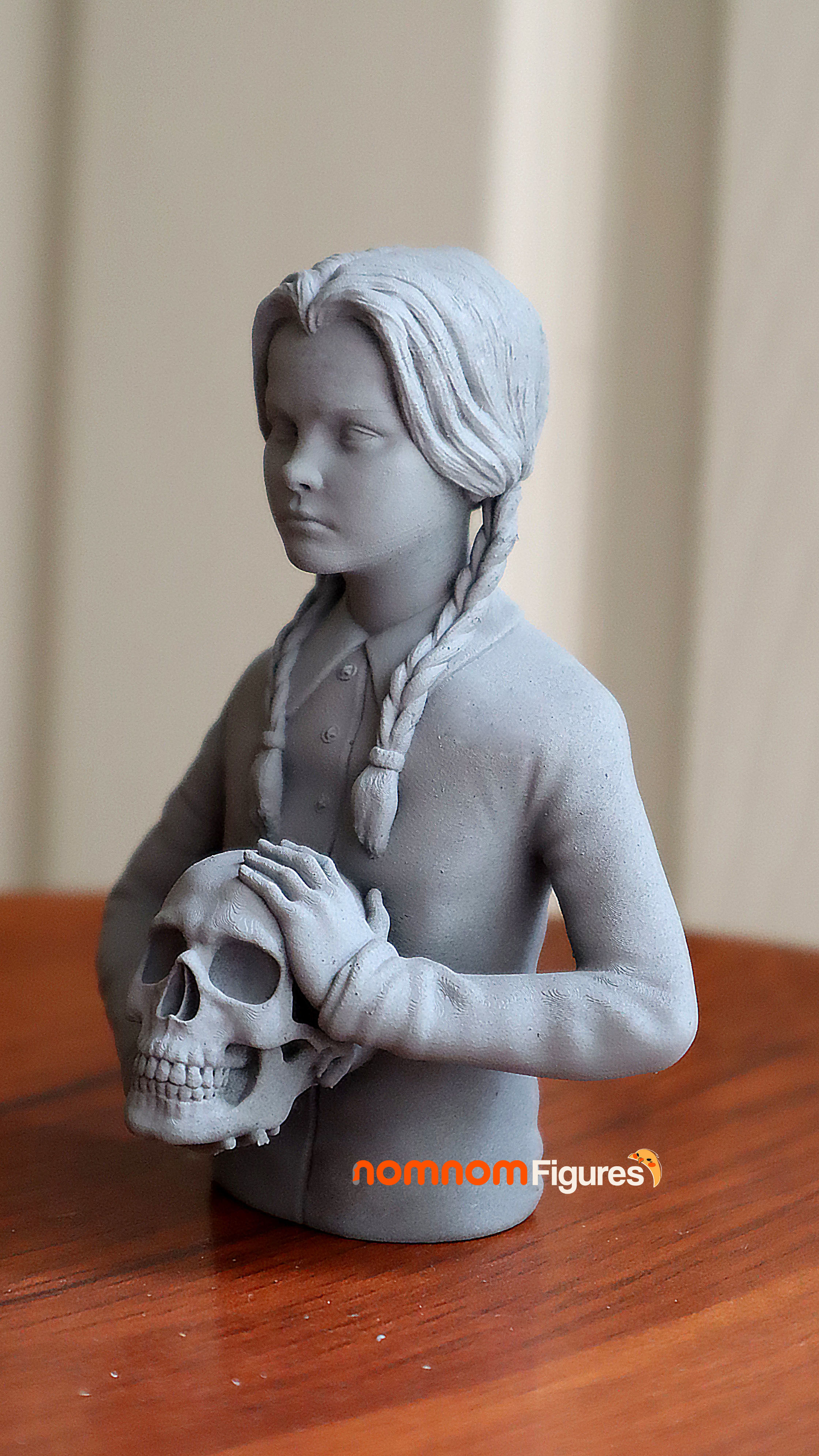 Wednesday Addams 3D model 3D printable | CGTrader