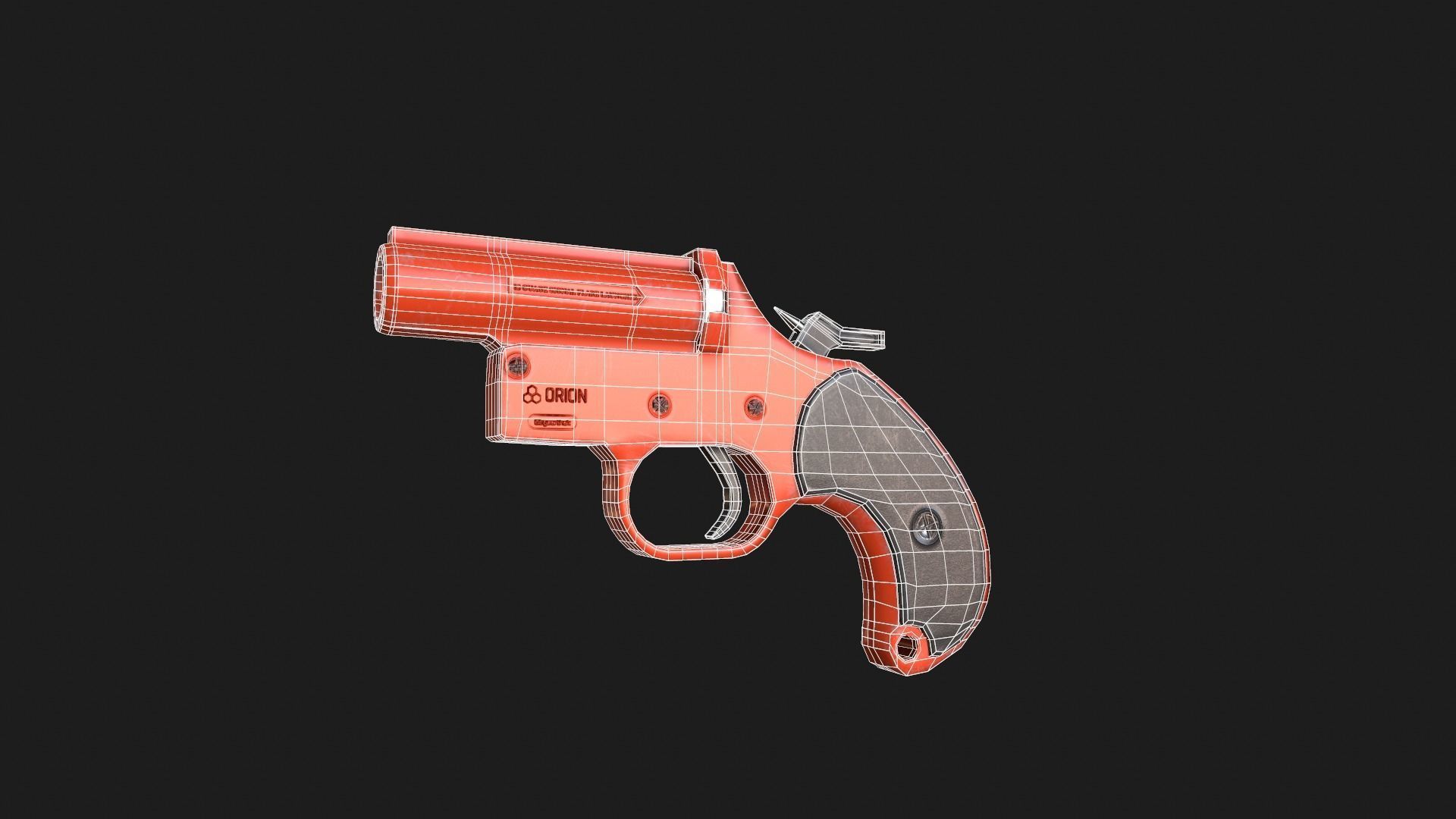 3D model Flare Gun - PUBG VR / AR / low-poly | CGTrader
