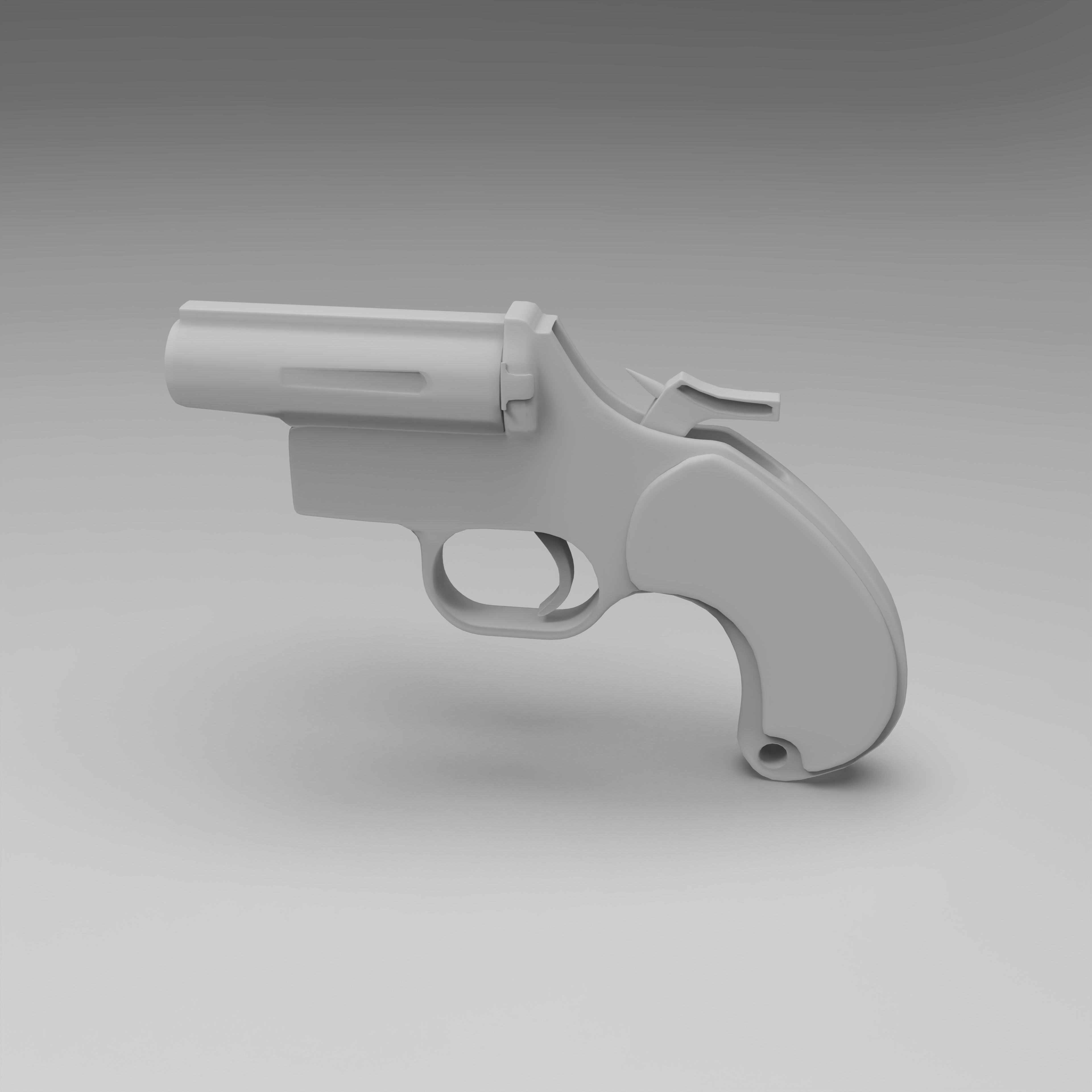 3D model Flare Gun - PUBG VR / AR / low-poly | CGTrader