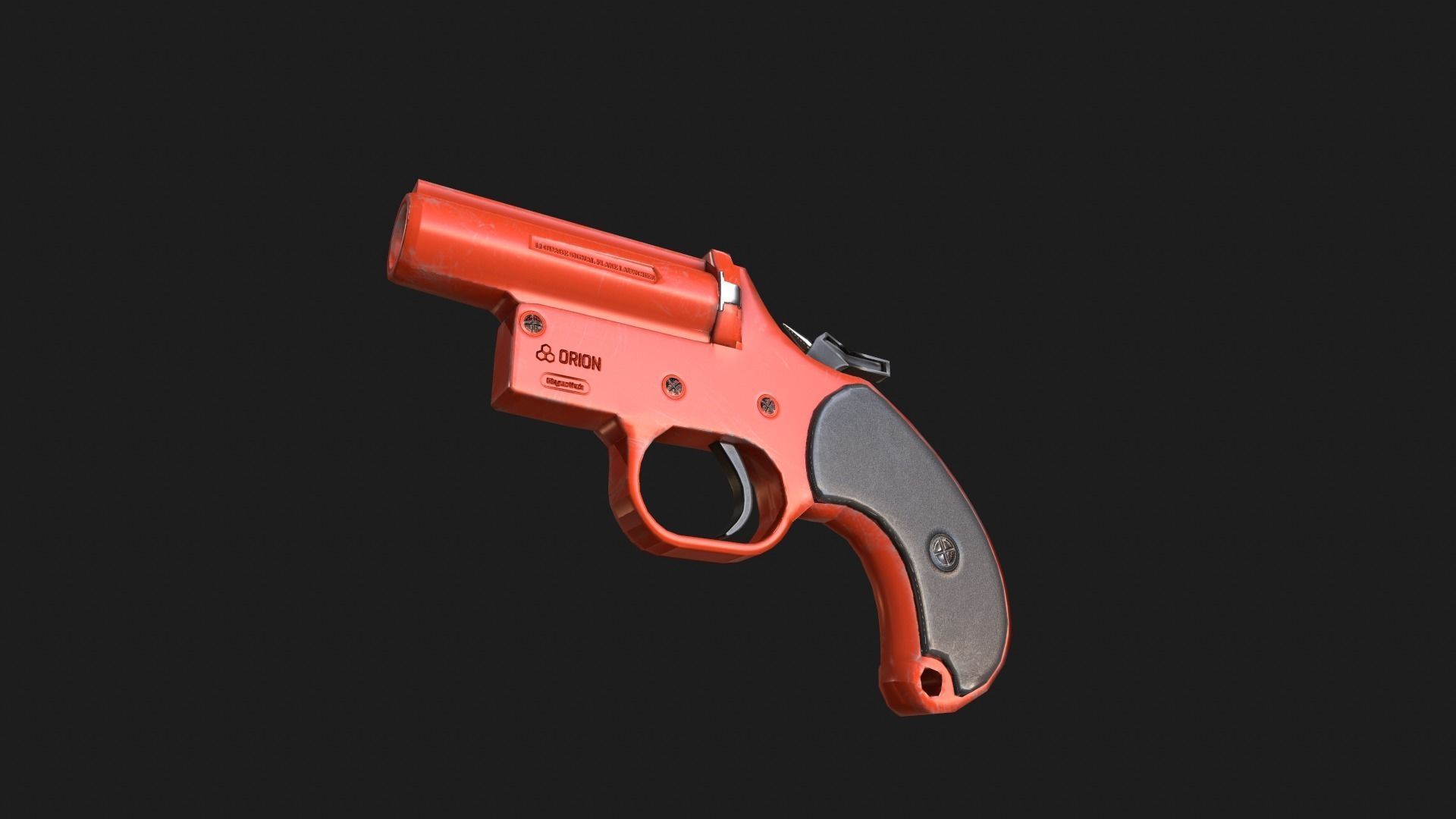 3D model Flare Gun - PUBG VR / AR / low-poly | CGTrader