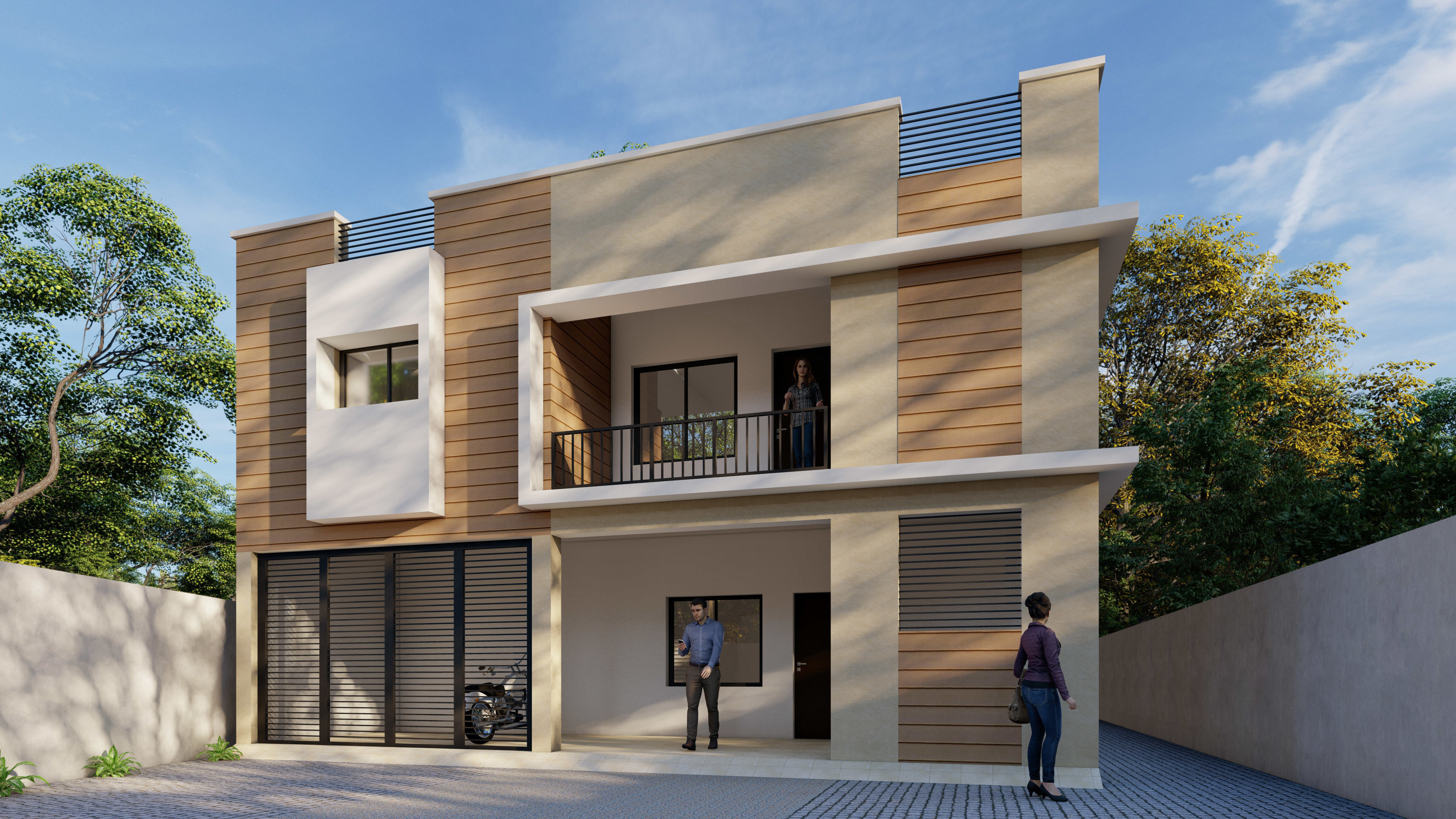 3D Model of a Residence 3D model | CGTrader