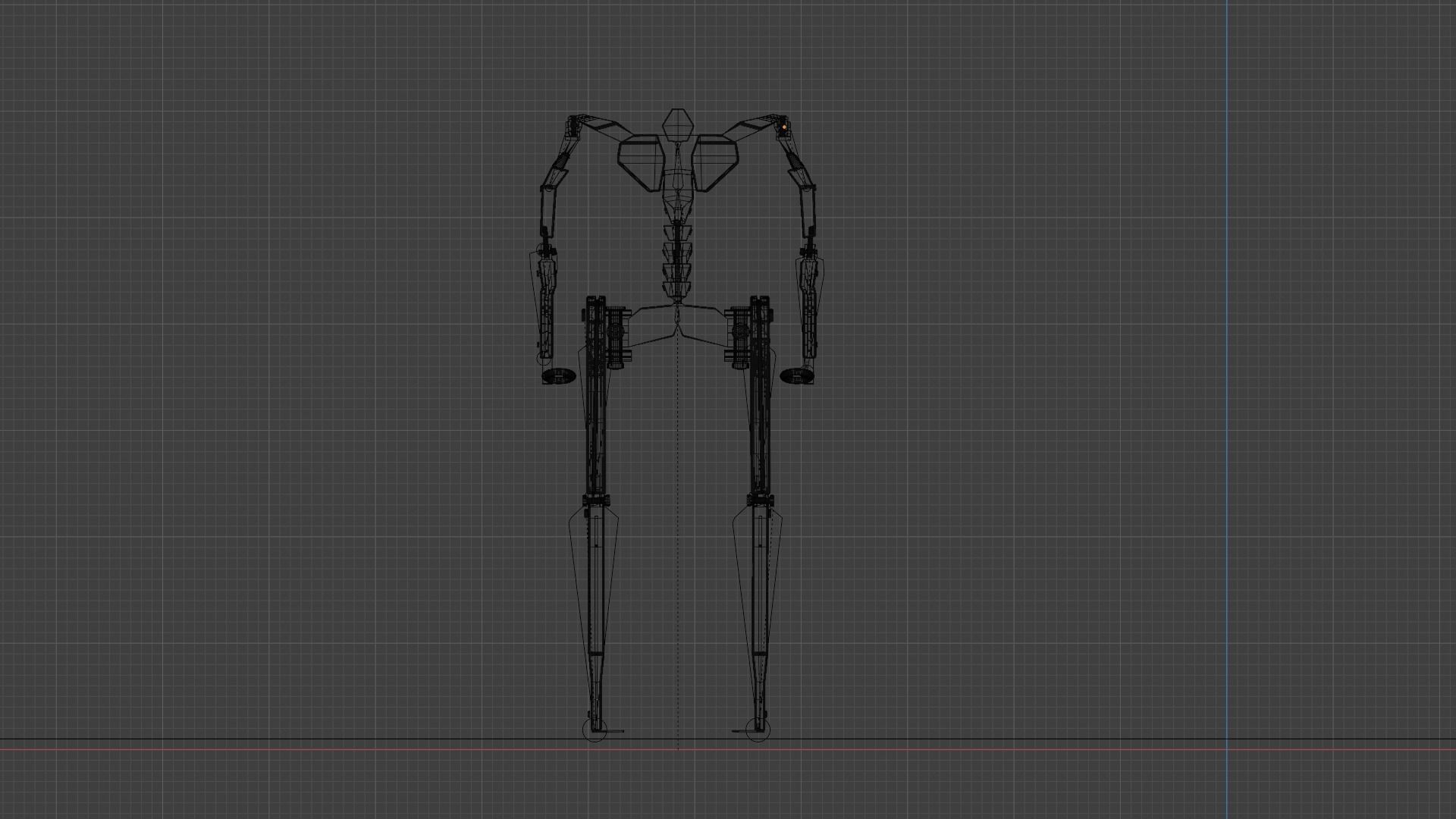 3D model Exoskeleton skeleton VR / AR / low-poly | CGTrader