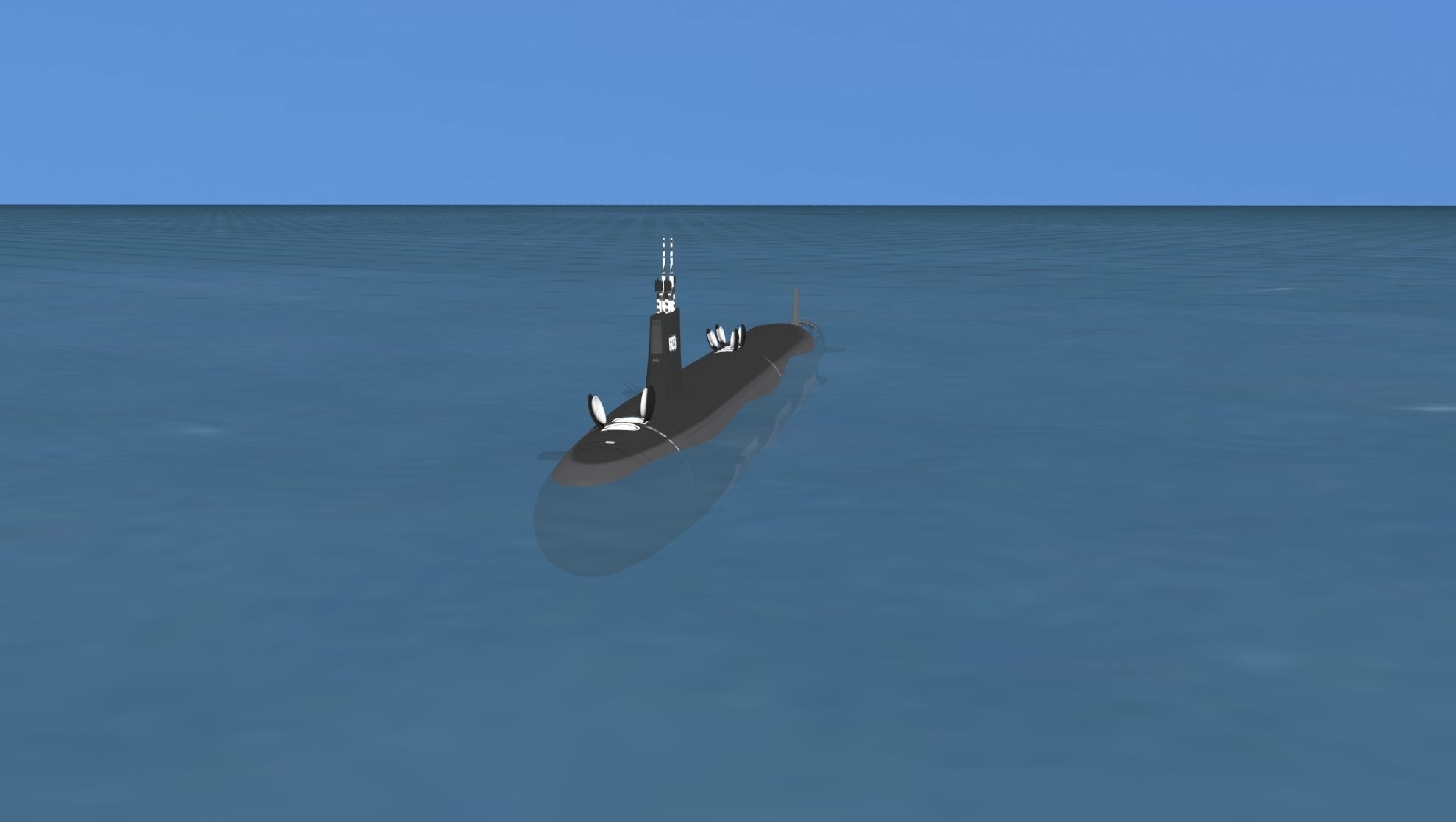 Virginia Class SSGN 803 USS Arizona 3D model rigged | CGTrader