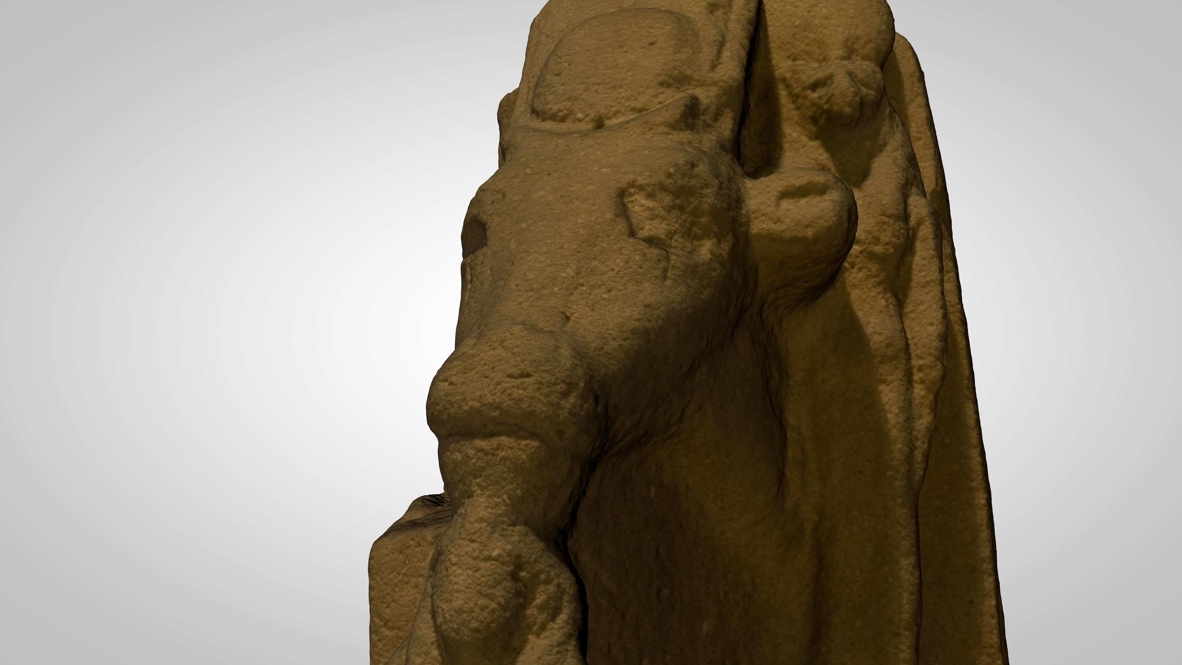 Egyptian - goddess Hathor in her four forms 3D model | CGTrader