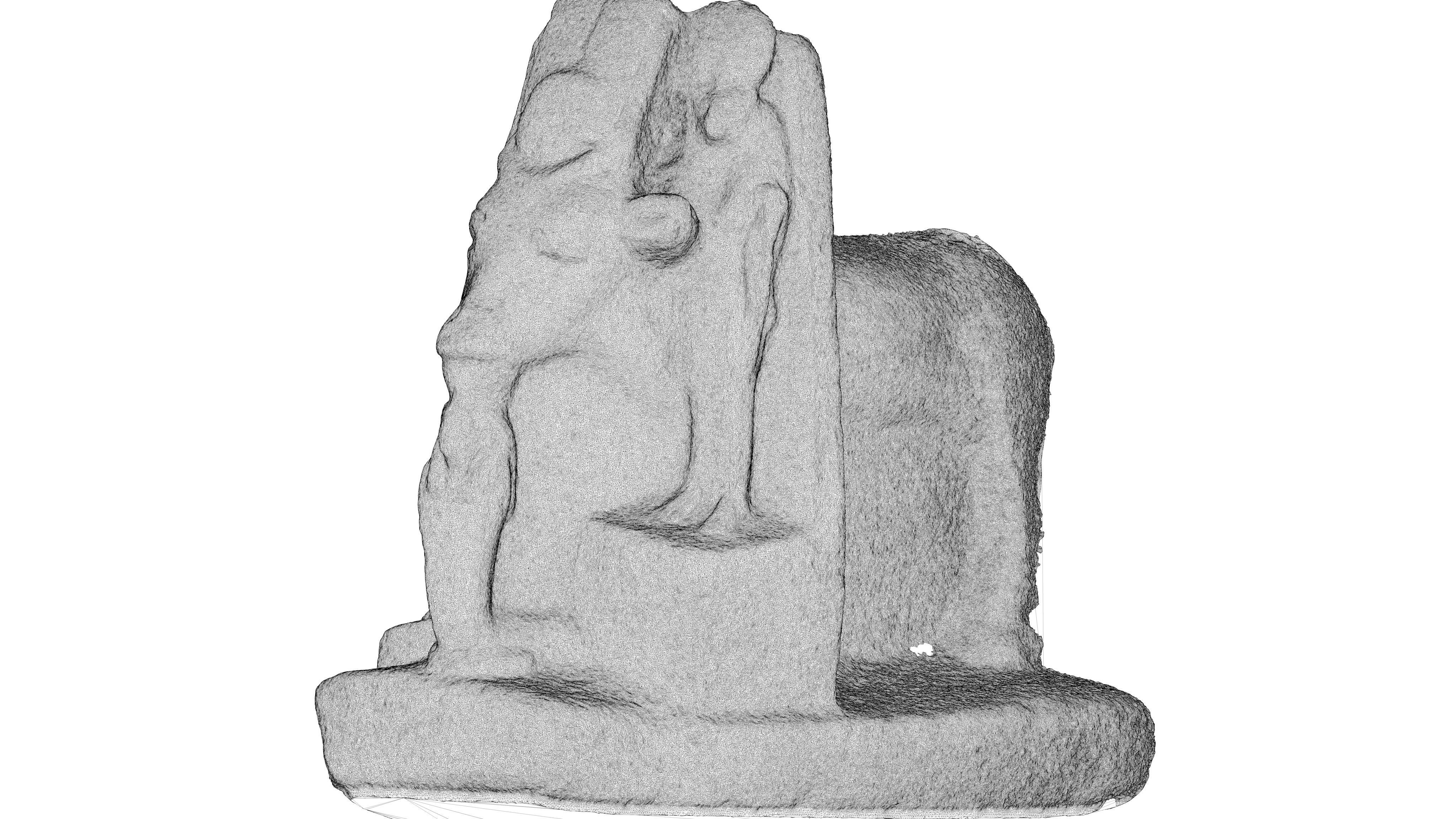Egyptian - goddess Hathor in her four forms 3D model | CGTrader