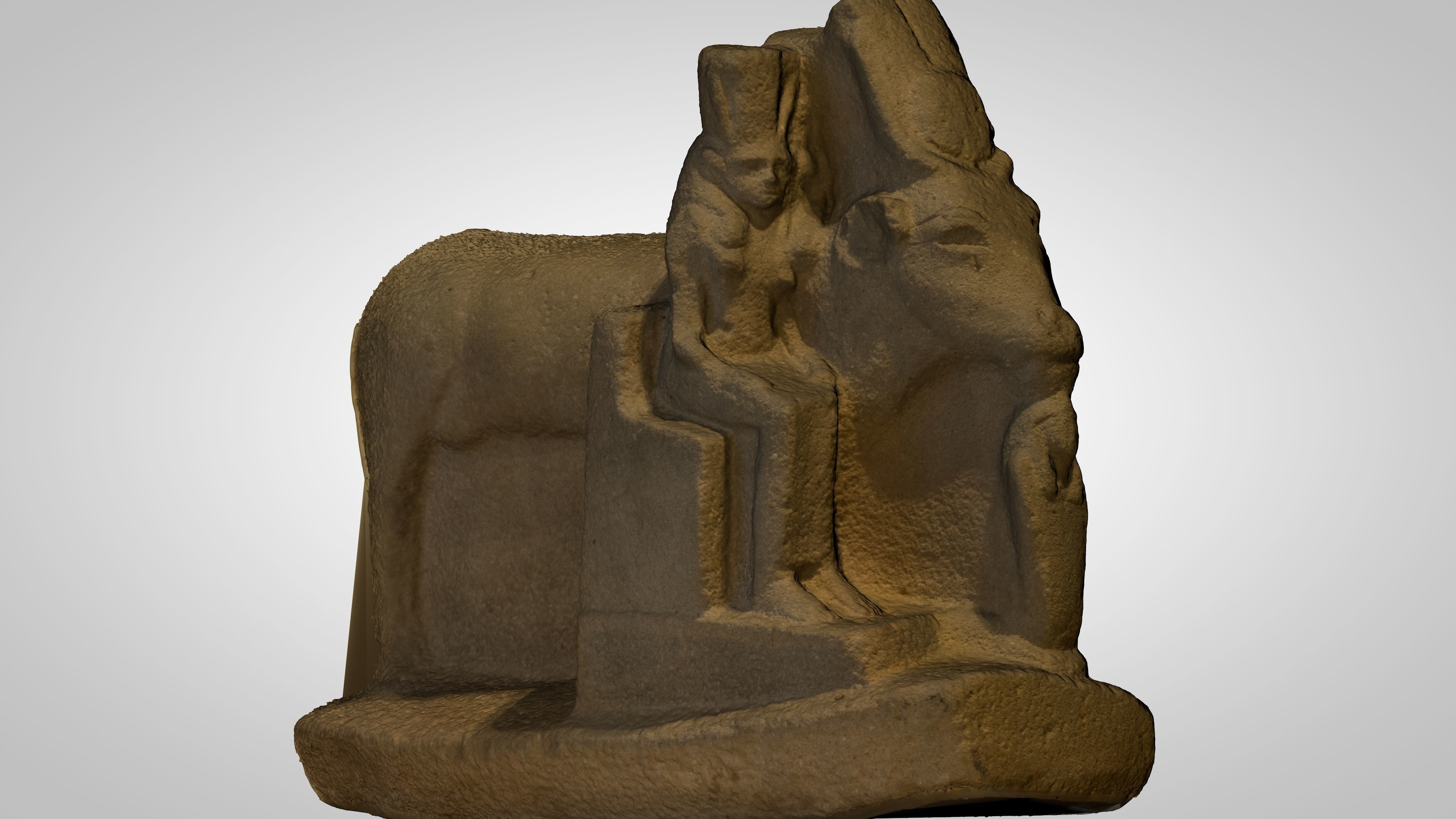 Egyptian - goddess Hathor in her four forms 3D model | CGTrader