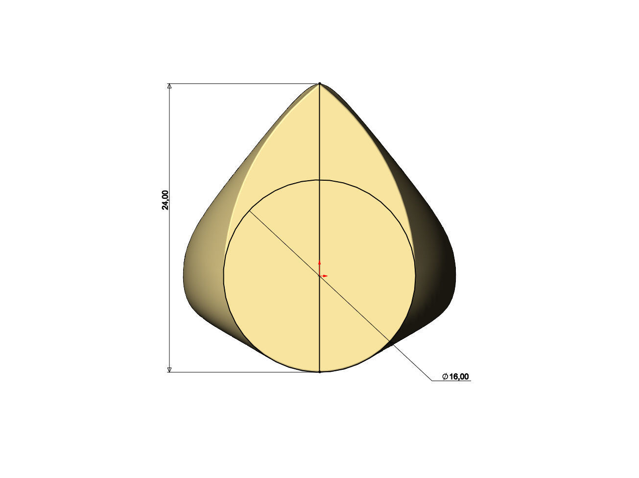 Large almond shaped fashion ring US sizes 6to10 3D model 3D printable ...