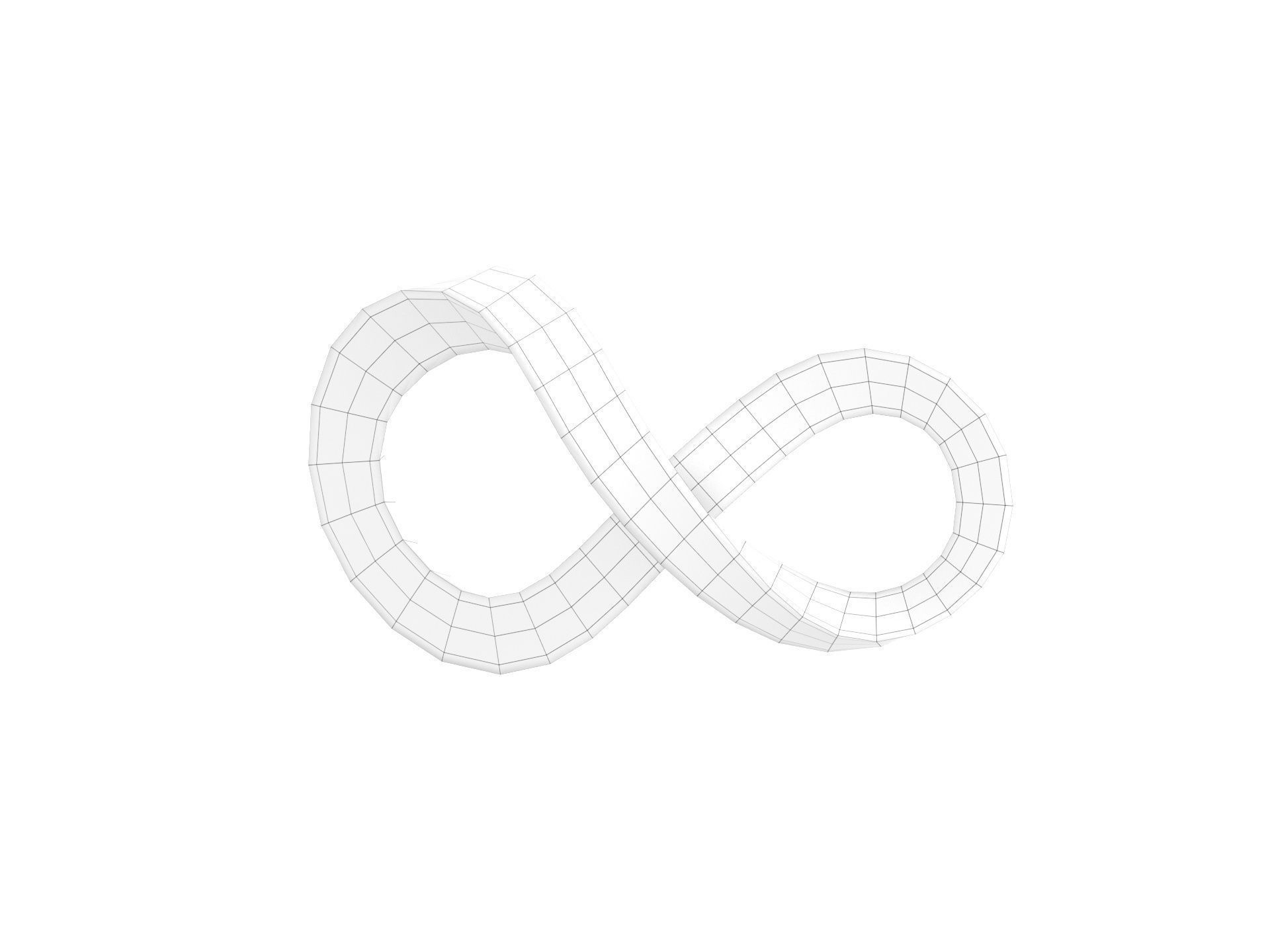 Infinity Symbol 2 3D model | CGTrader