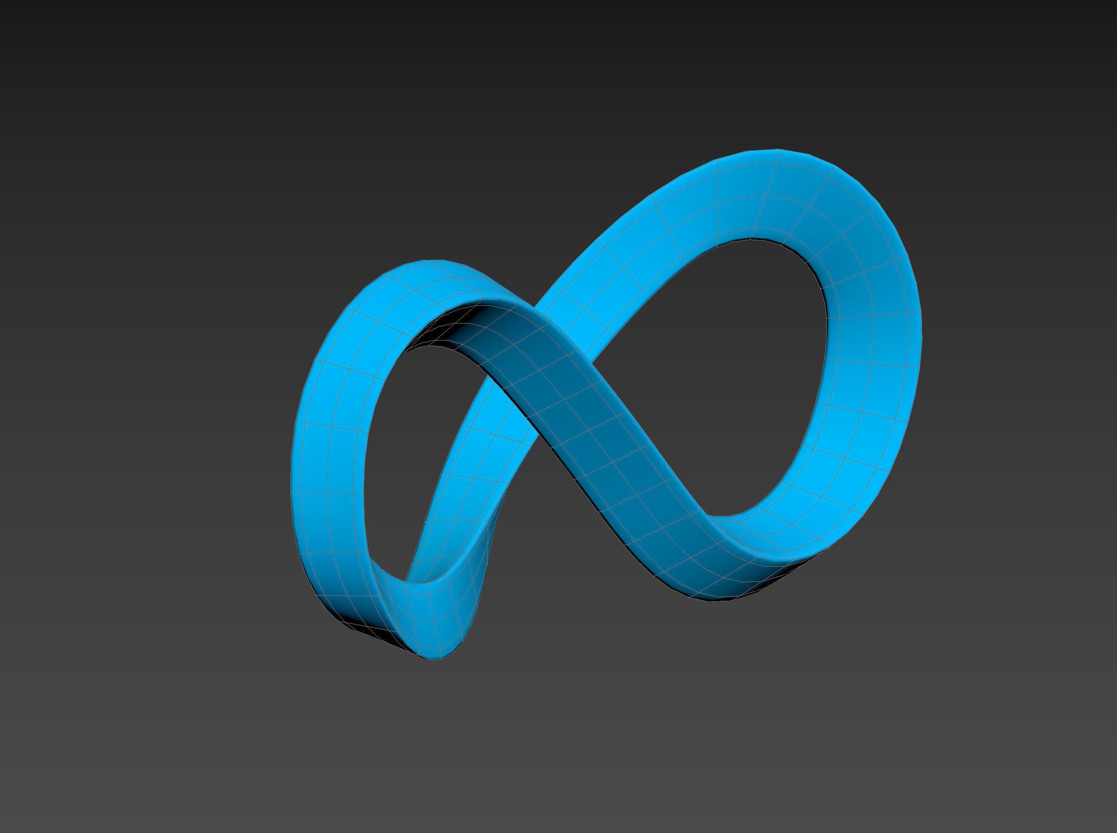 Infinity Symbol 2 3D model | CGTrader