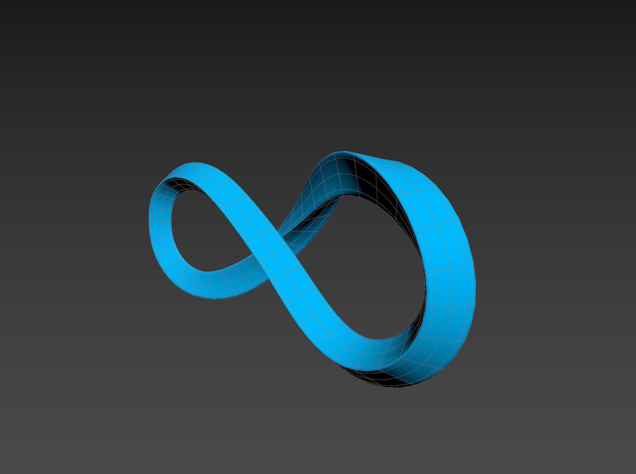 Infinity Symbol 2 3D model | CGTrader