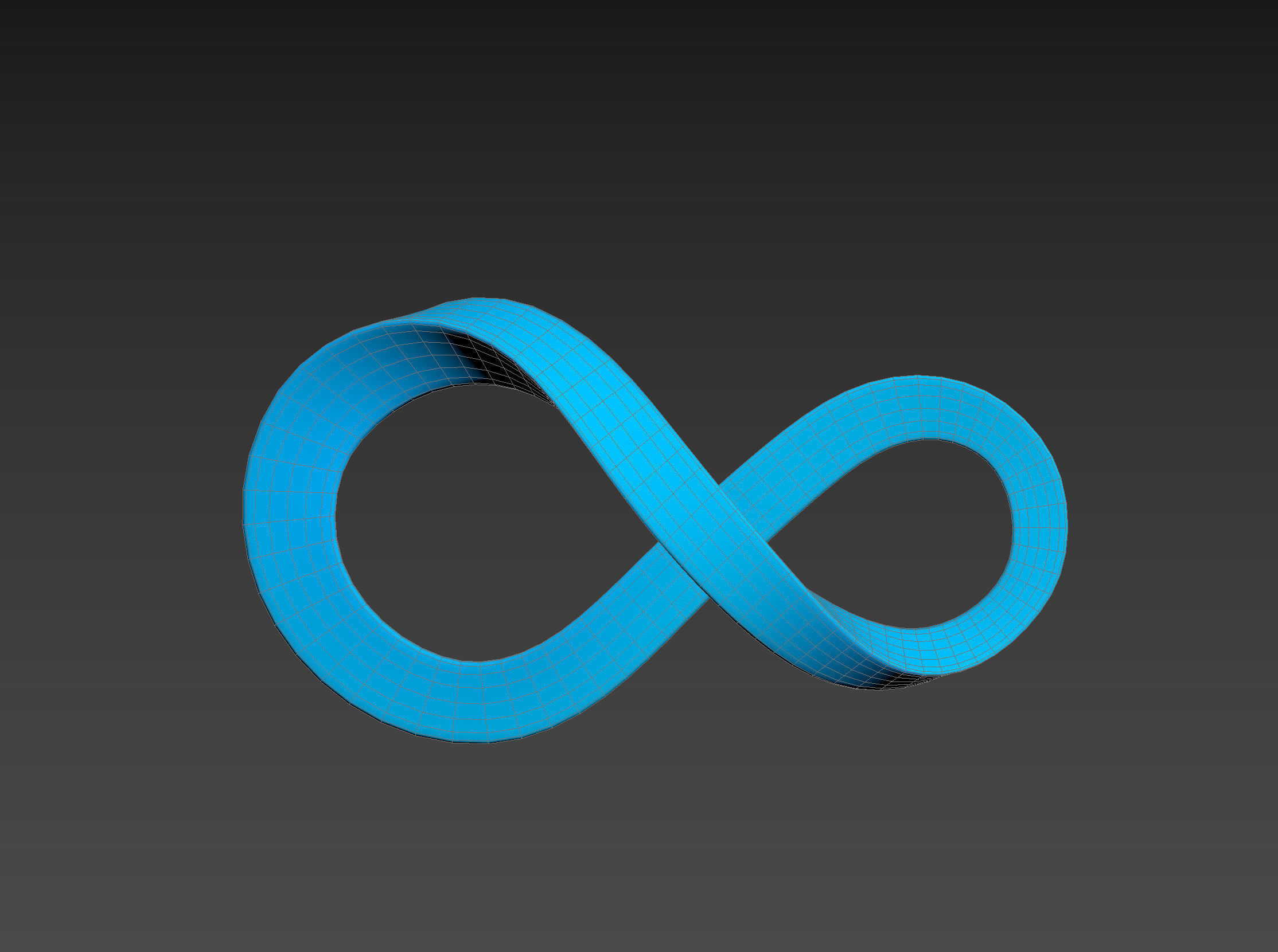 Infinity Symbol 2 3D model | CGTrader