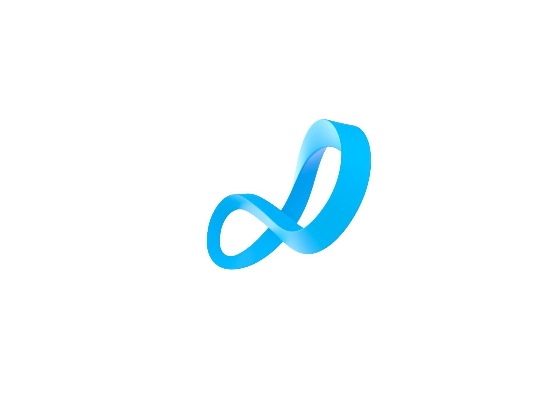 Infinity Symbol 2 3D model | CGTrader