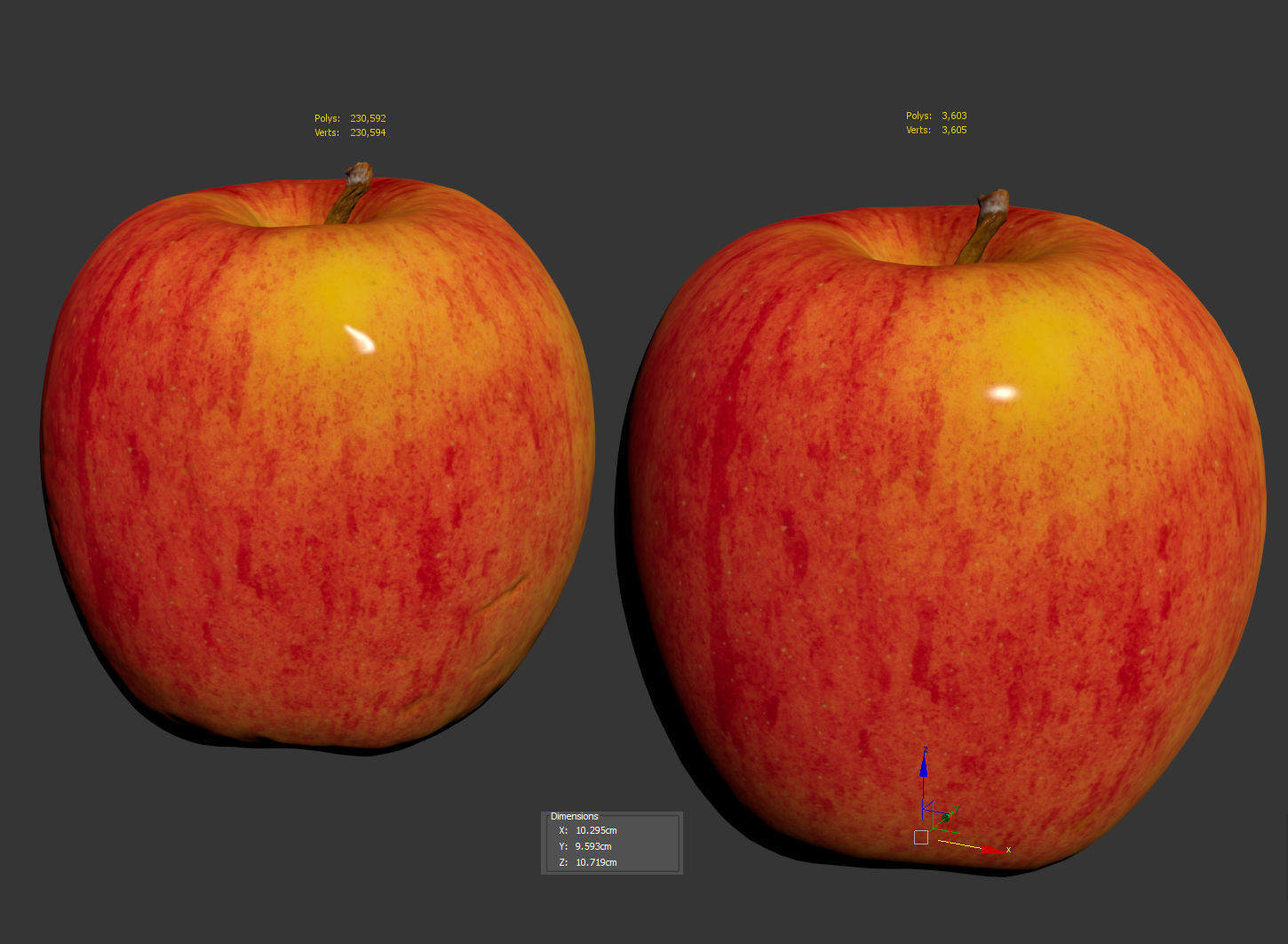 Apple 3D model | CGTrader
