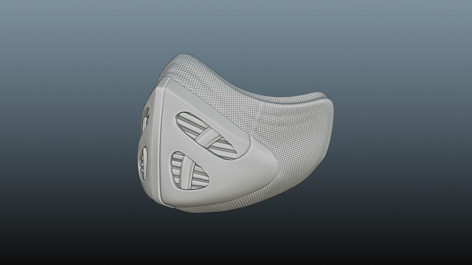 Dune stillsuit mask 3D model 3D printable | CGTrader