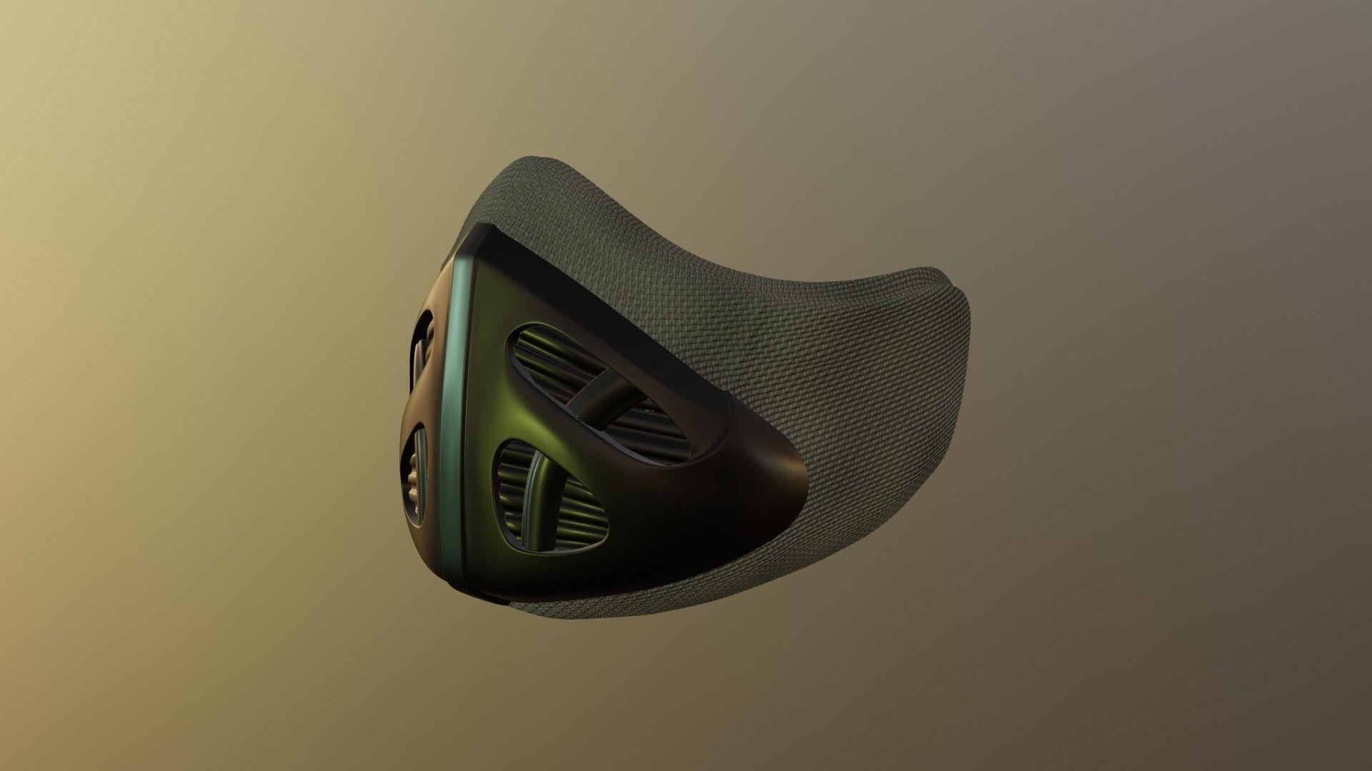 Dune stillsuit mask 3D model 3D printable | CGTrader