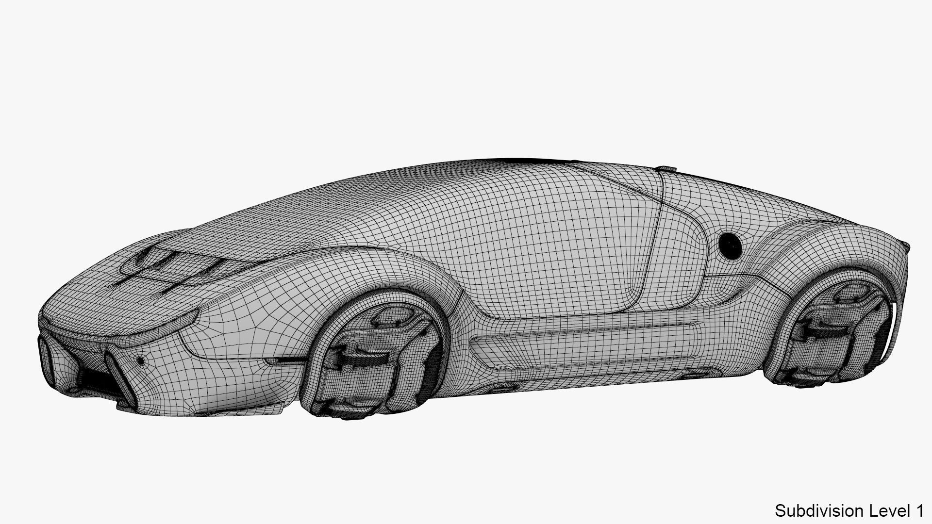Hover Car Concept 5 3D model | CGTrader
