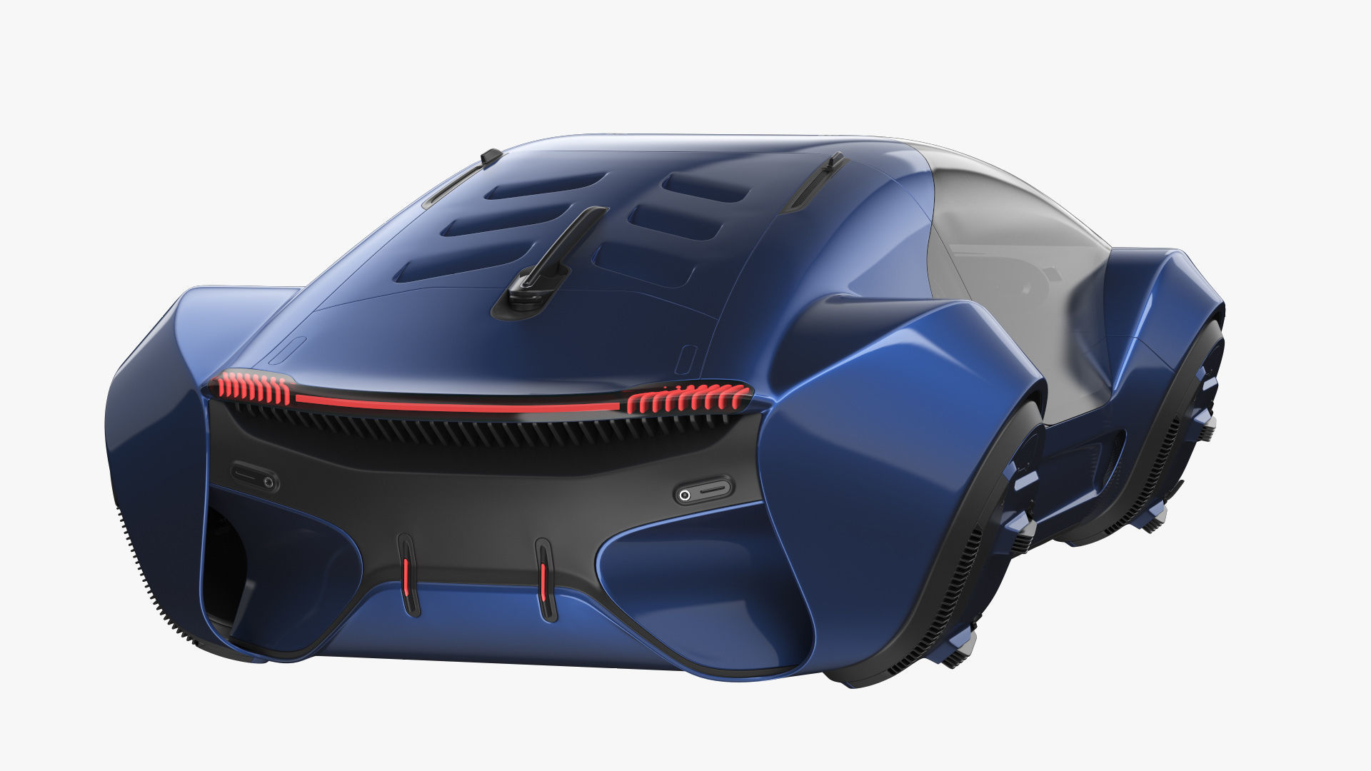 Hover Car Concept 5 3D model | CGTrader