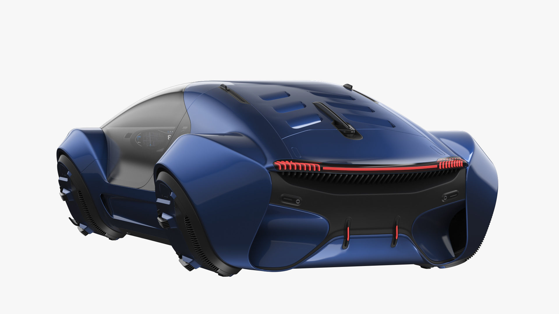 Hover Car Concept 5 3D model | CGTrader