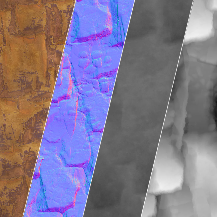 Stylized Rock Wall Texture | CGTrader